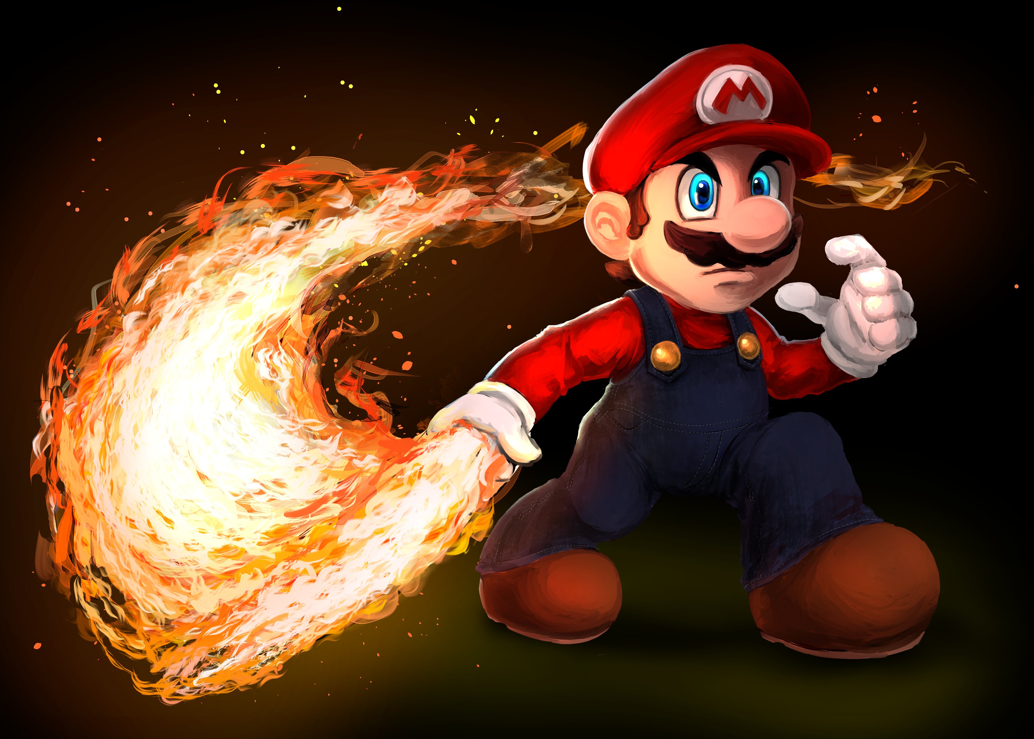 Download Mario Video Game Super Mario Bros. HD Wallpaper