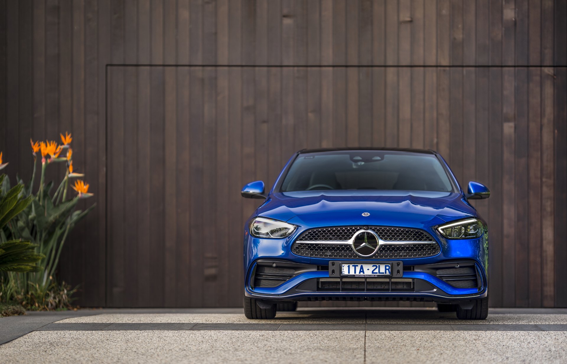 Download Mercedes-Benz C300 AMG Line Vehicle Mercedes-Benz C-Class 4k ...