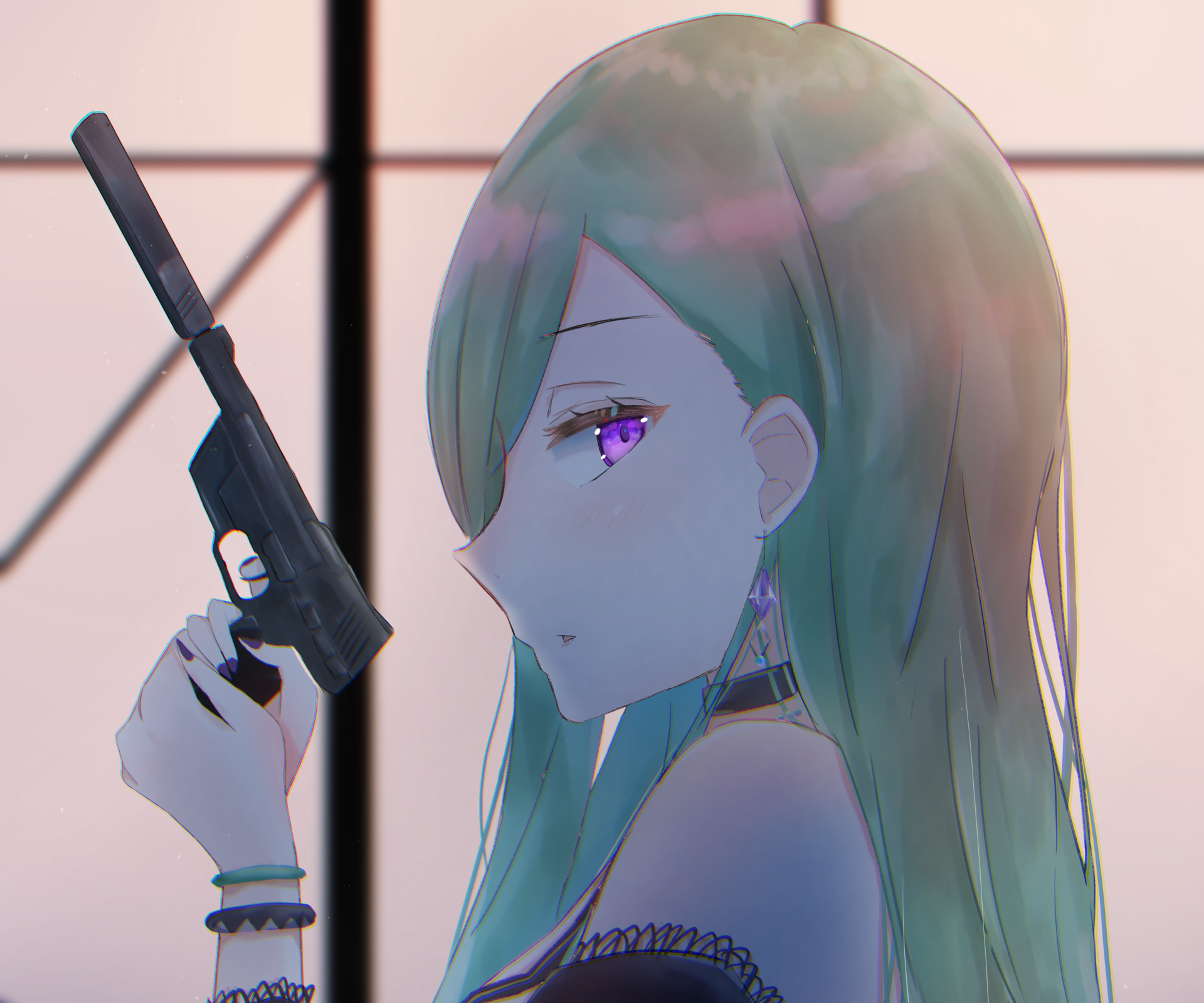 Download VSPO! Yakumo Beni Anime Virtual Youtuber HD Wallpaper by ShicA