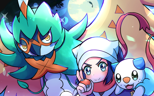 Adaman, Akari (Pokémon) 8k Ultra HD Wallpaper | Background Image ...