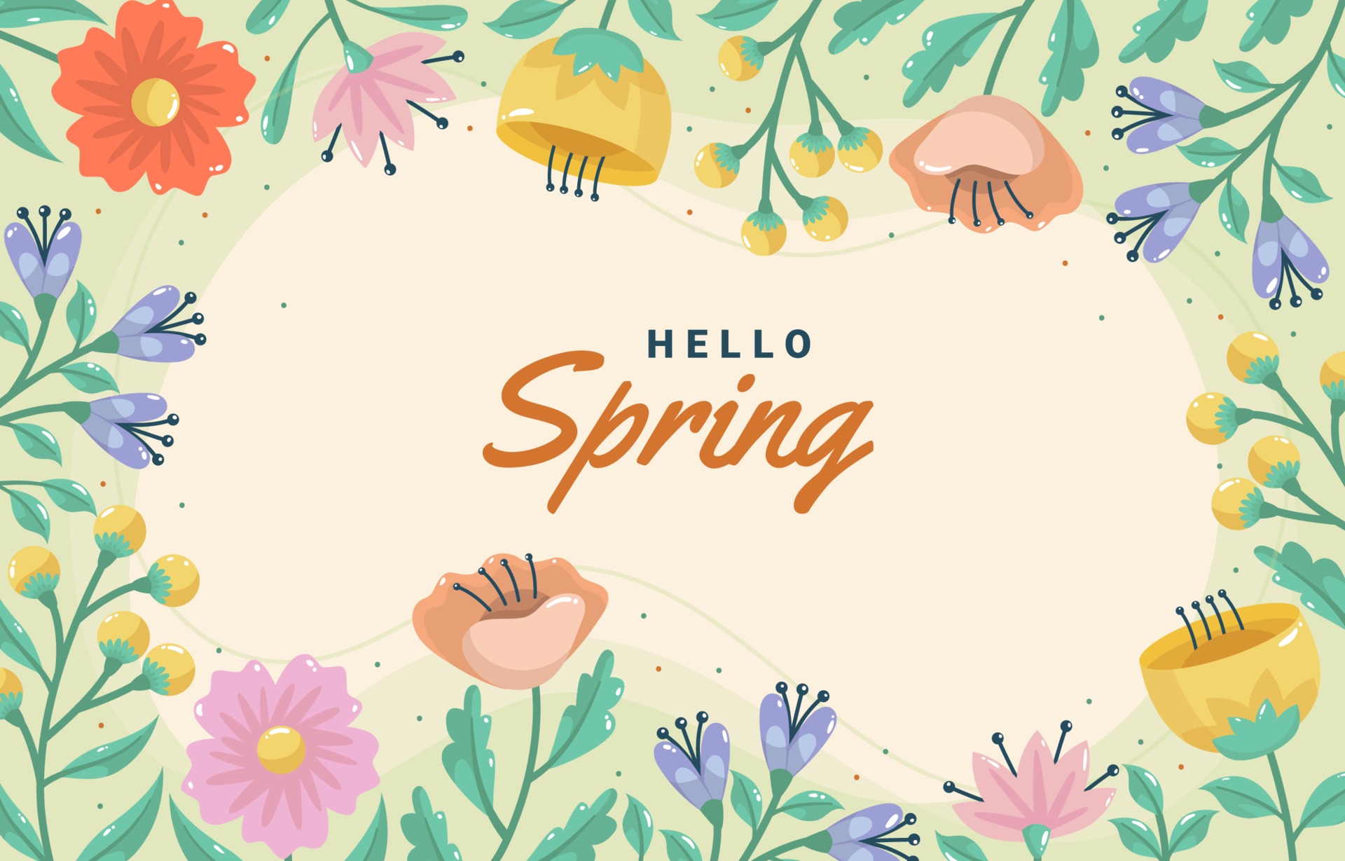 Download Artistic Spring HD Wallpaper