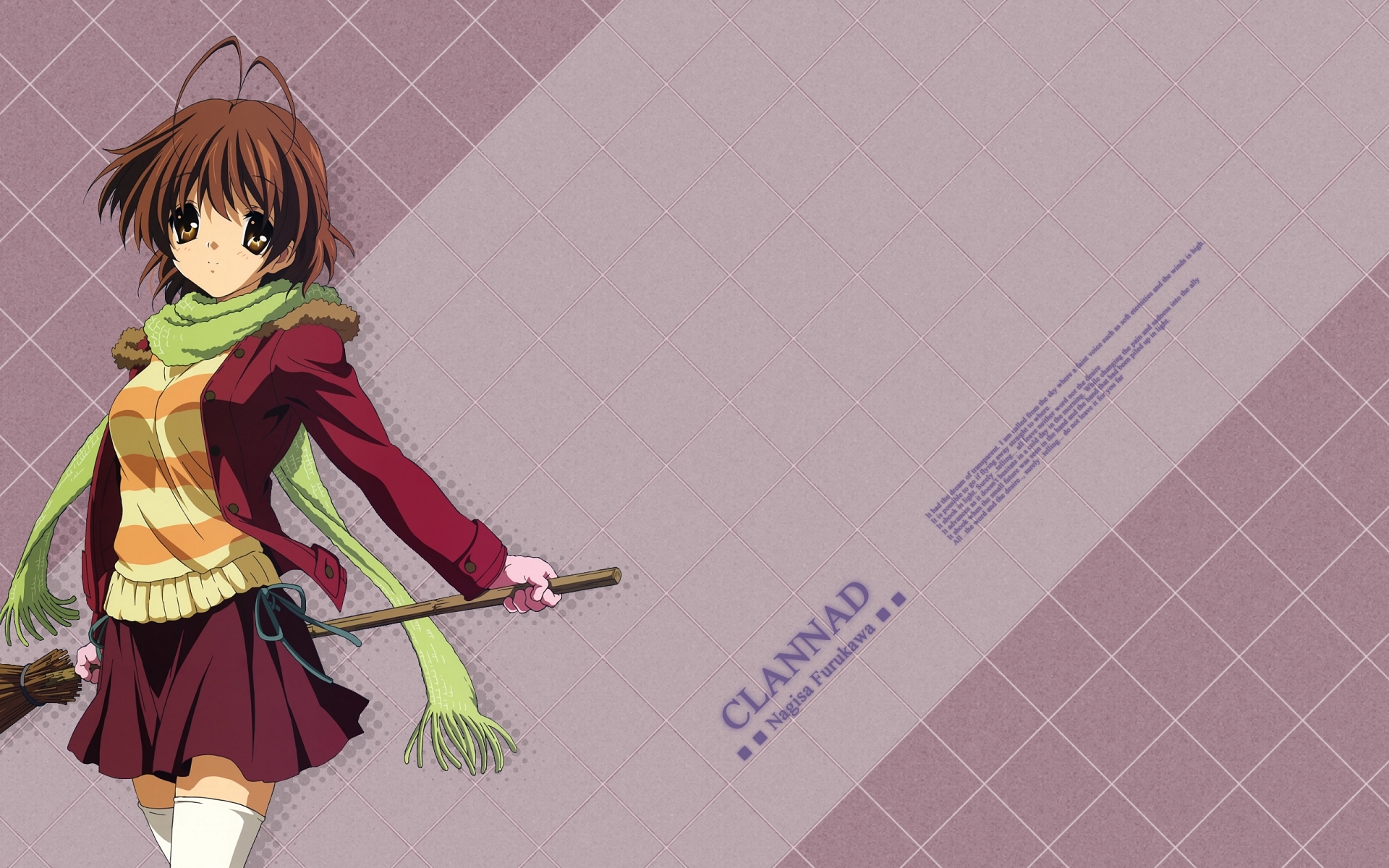 Download Nagisa Furukawa Anime Clannad HD Wallpaper