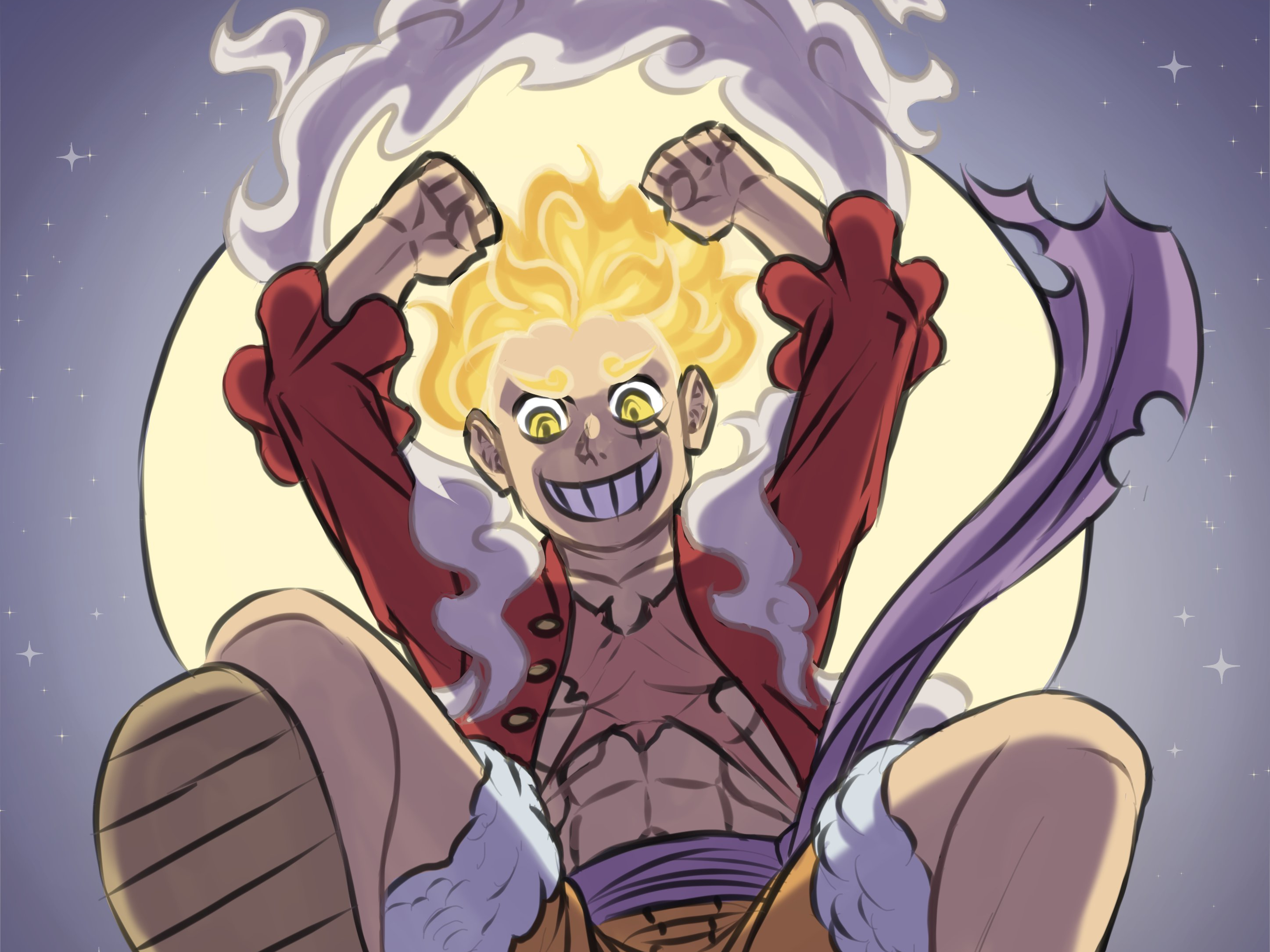 Download Gear 5 (One Piece) Monkey D. Luffy Anime One Piece HD Wallpaper