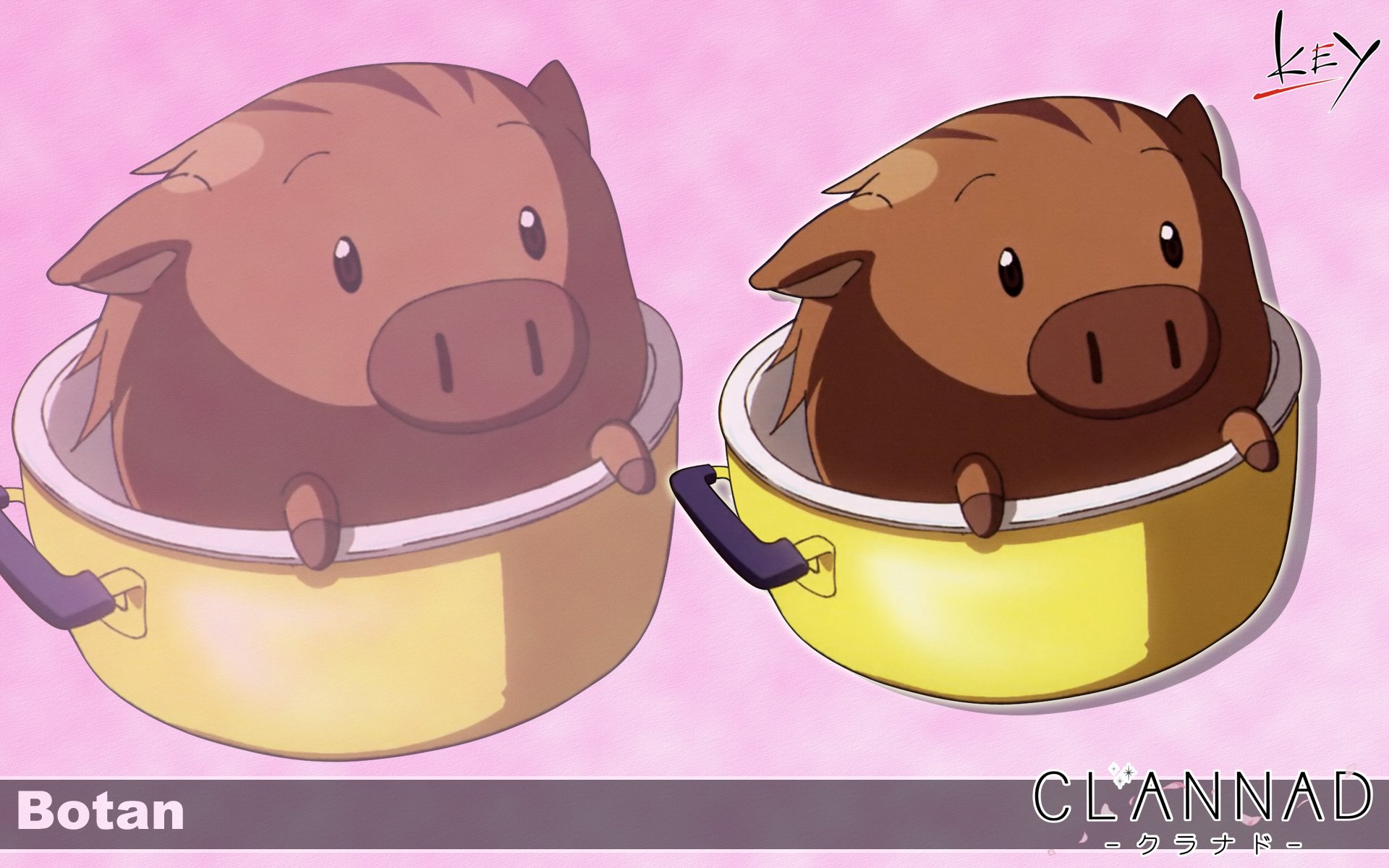 Botan's Cozy Clannad HD Wallpaper – Charming Anime Delight