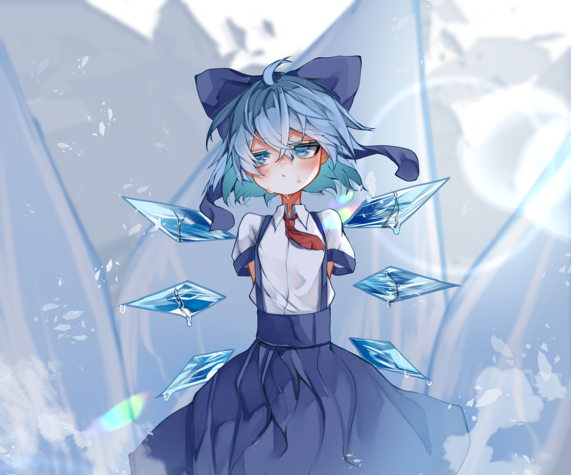 Download Cirno (Touhou) Anime Touhou HD Wallpaper | 2731x2276 ...