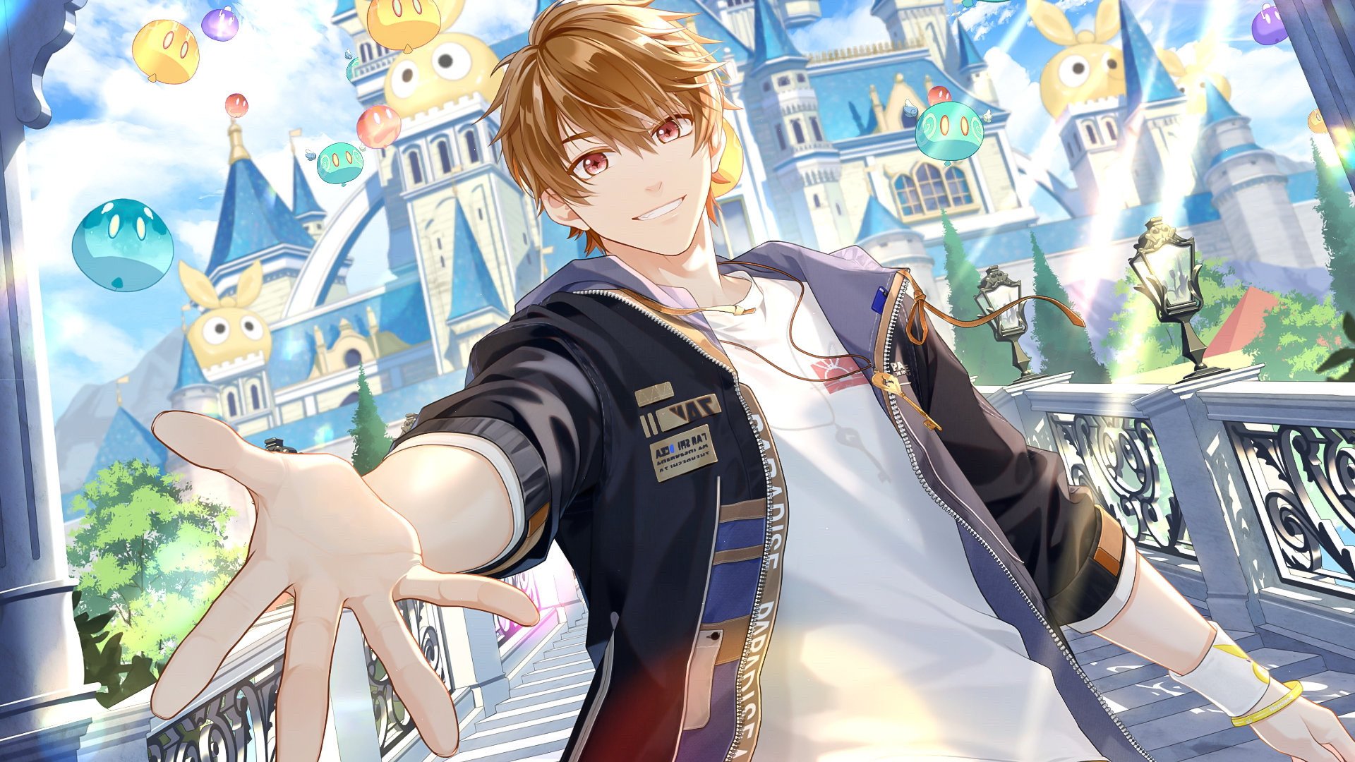 Sunlit Invitation — Minase Natsuhiko (Tears of Themis HD Wallpaper)