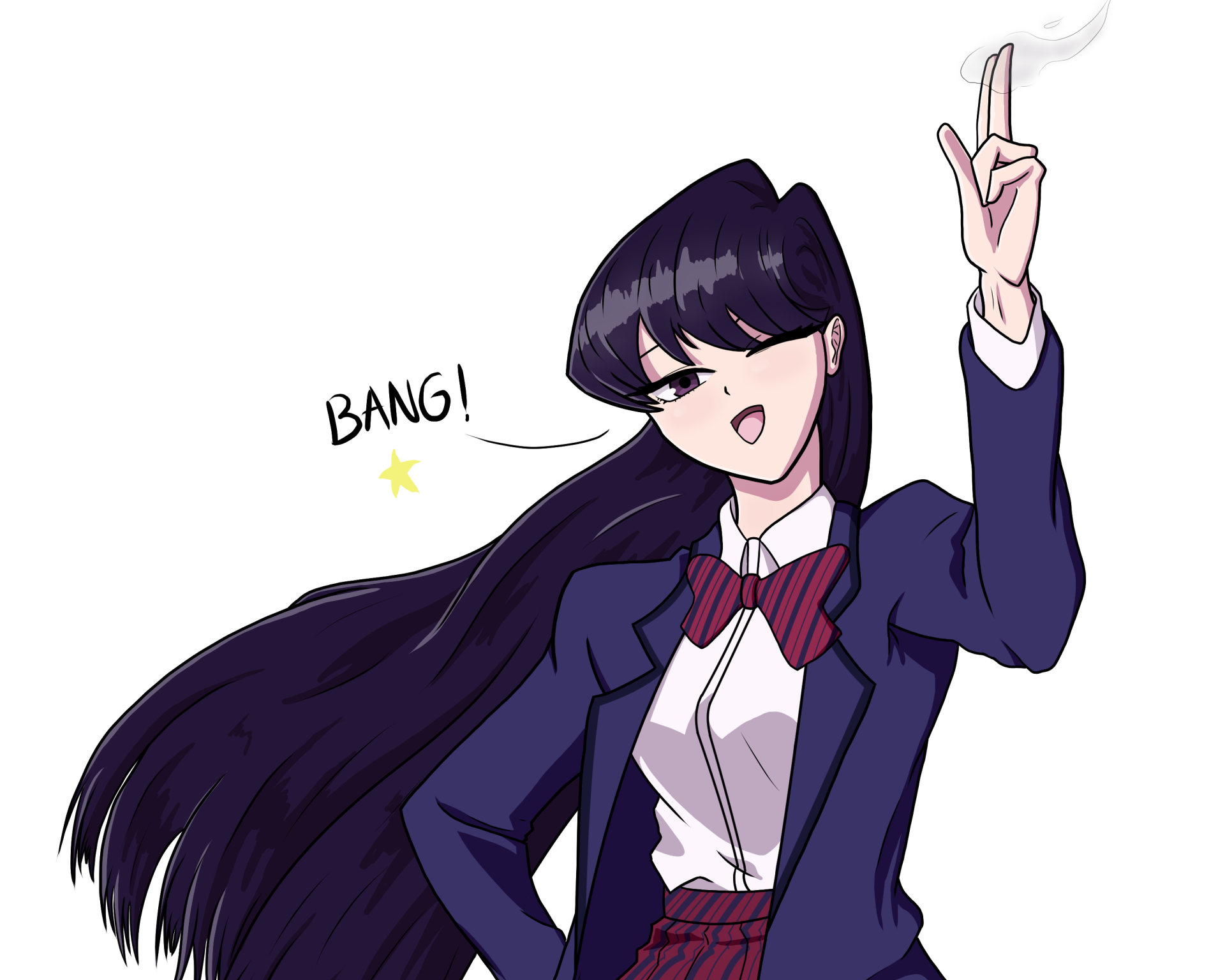 Download Komi Shouko Anime Komi Can't Communicate HD Wallpaper by ...