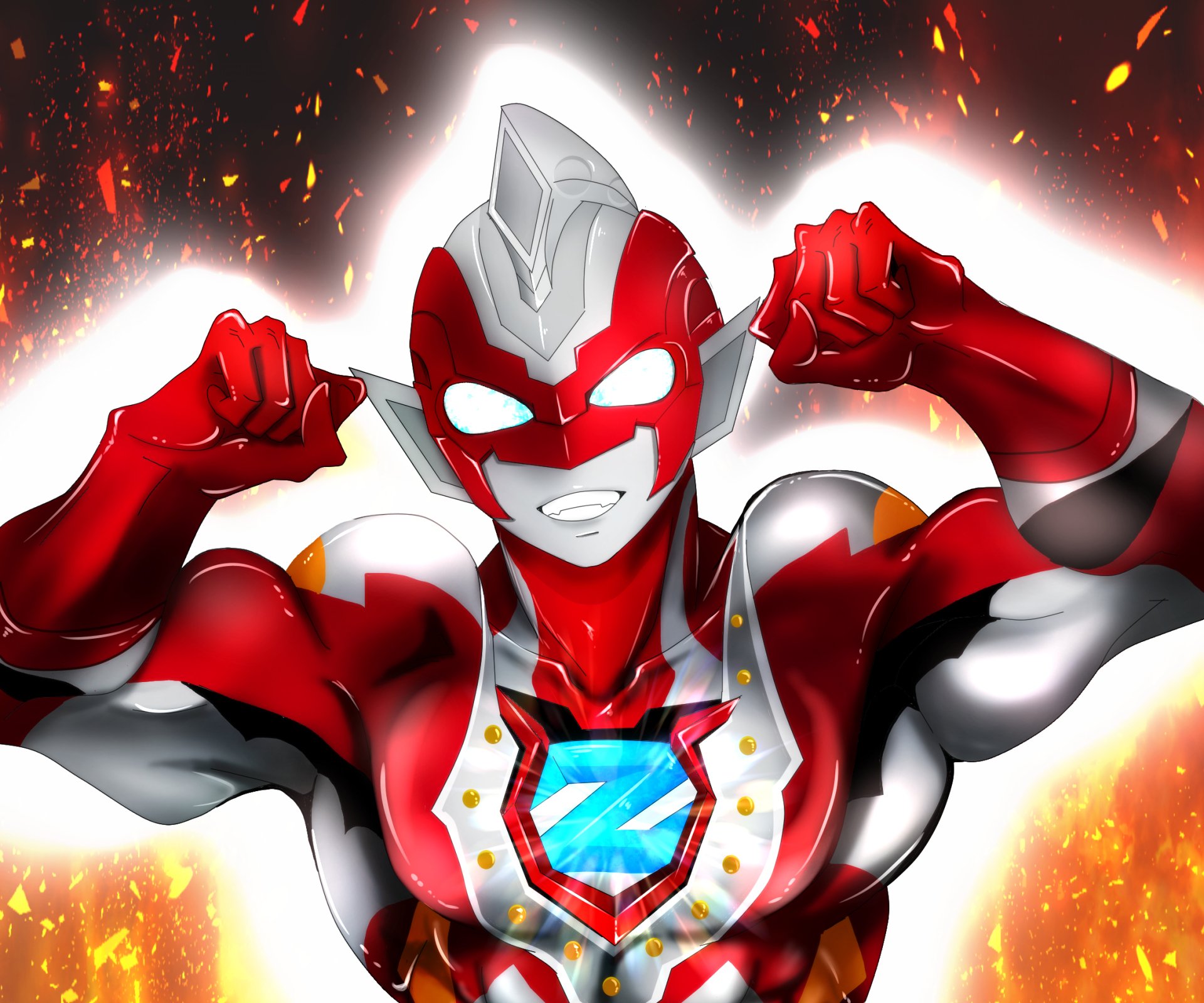 Download Anime Ultraman (DC Comics) HD Wallpaper