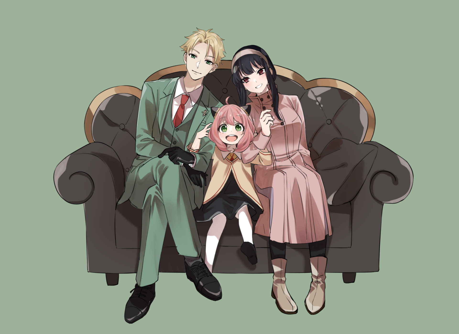 Download Loid Forger Yor Forger Anya Forger Anime Spy X Family HD ...