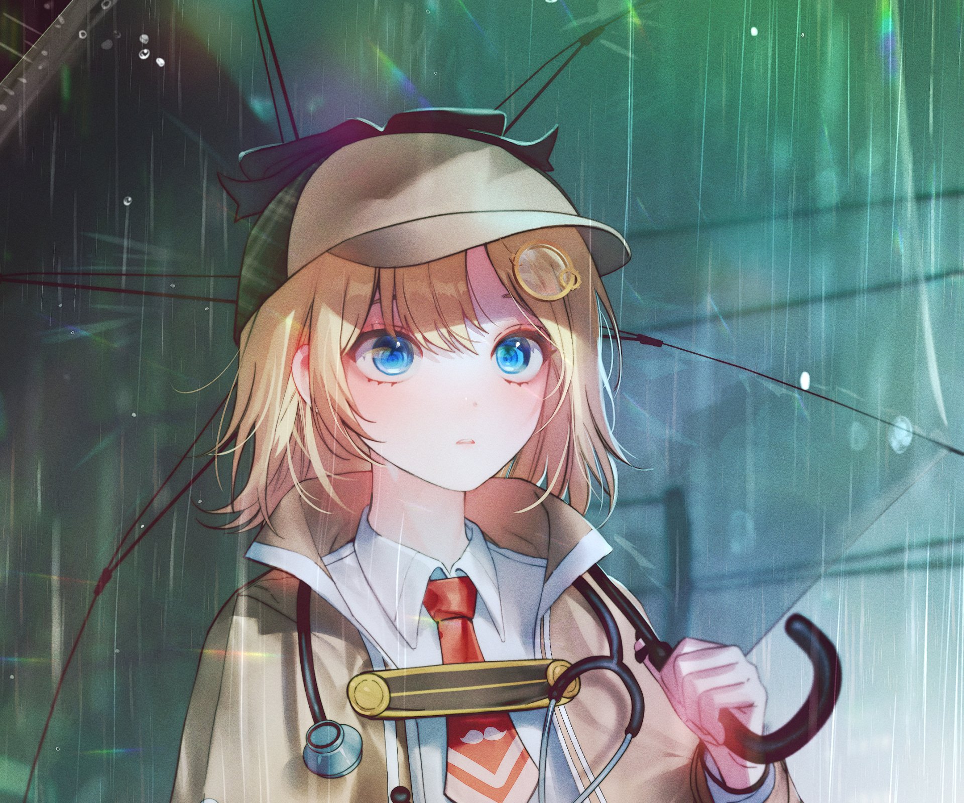 Download Hololive Watson Amelia Anime Virtual Youtuber HD Wallpaper