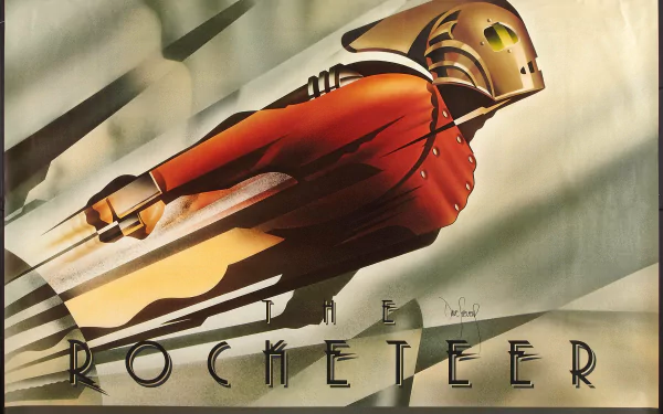 Rocketeer 4K Masterpiece by Gabriel Rodriguez