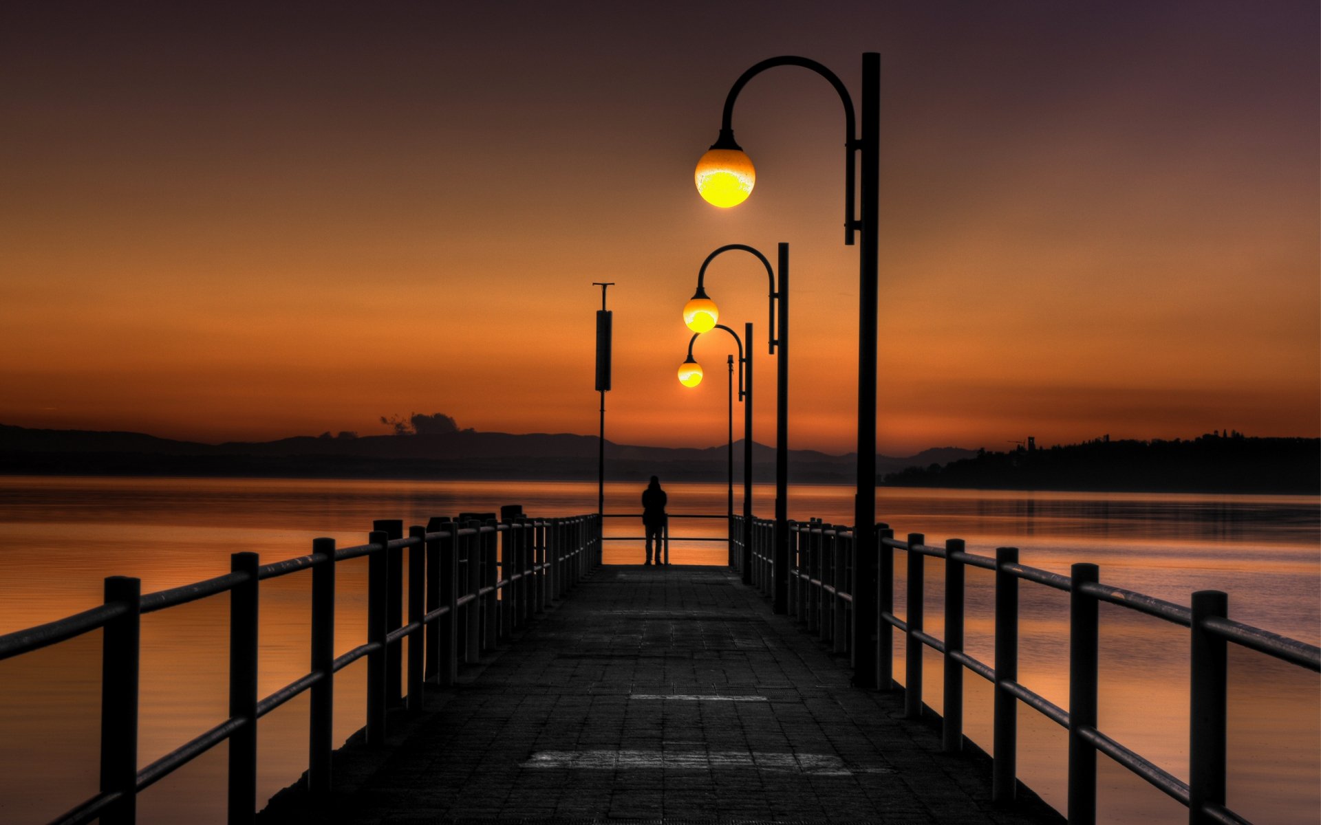 Download Nature Sunset HD Wallpaper | 2560x1600 | Wallpaper Abyss