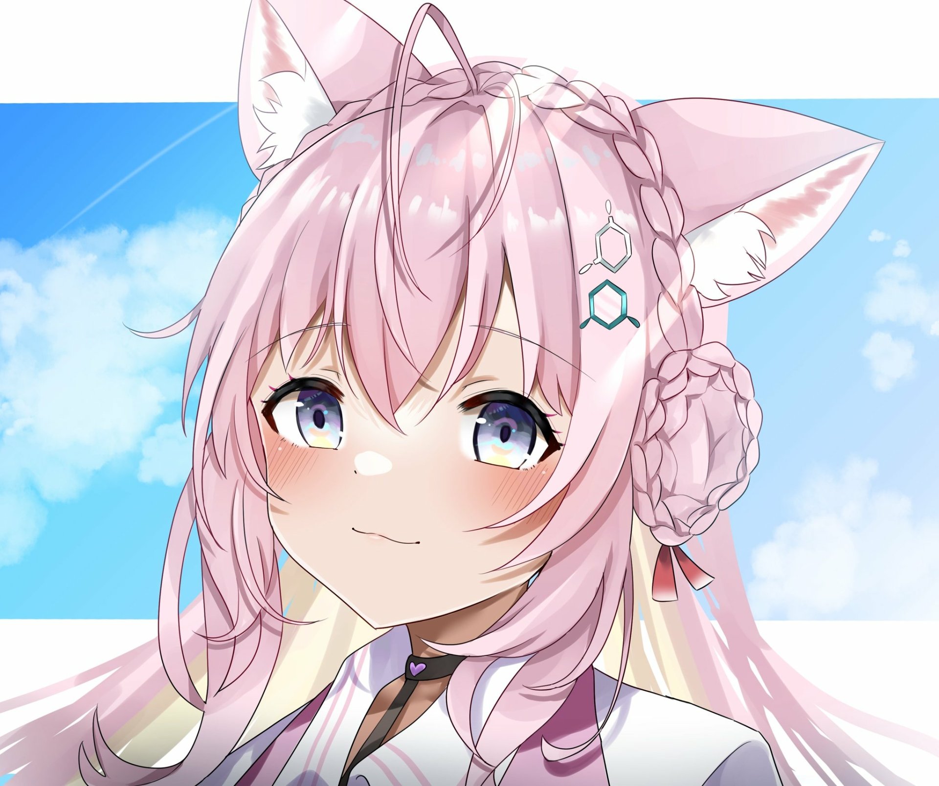 Download Hololive Hakui Koyori Anime Virtual Youtuber HD Wallpaper ...