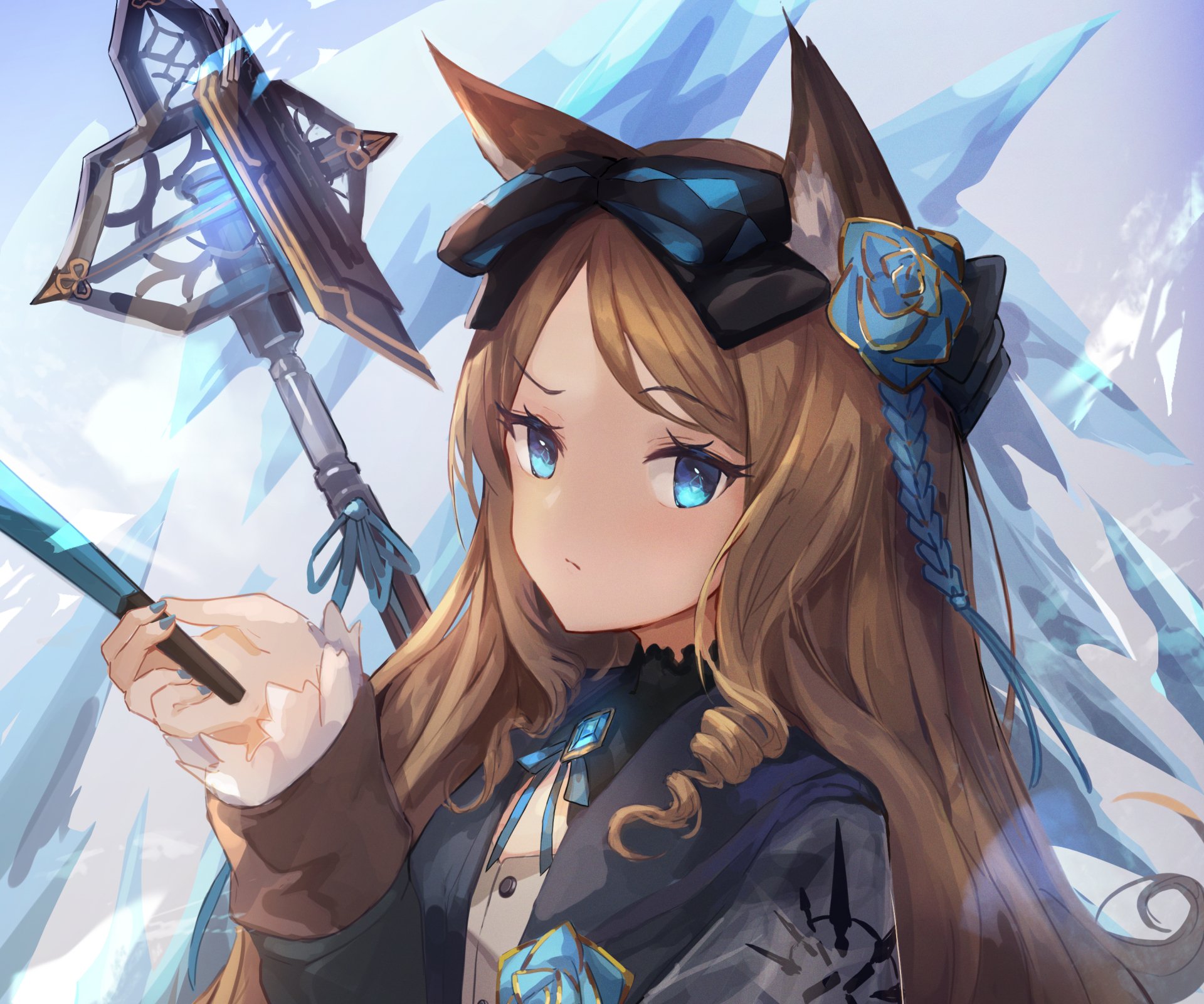 Download Iris (Arknights) Video Game Arknights HD Wallpaper