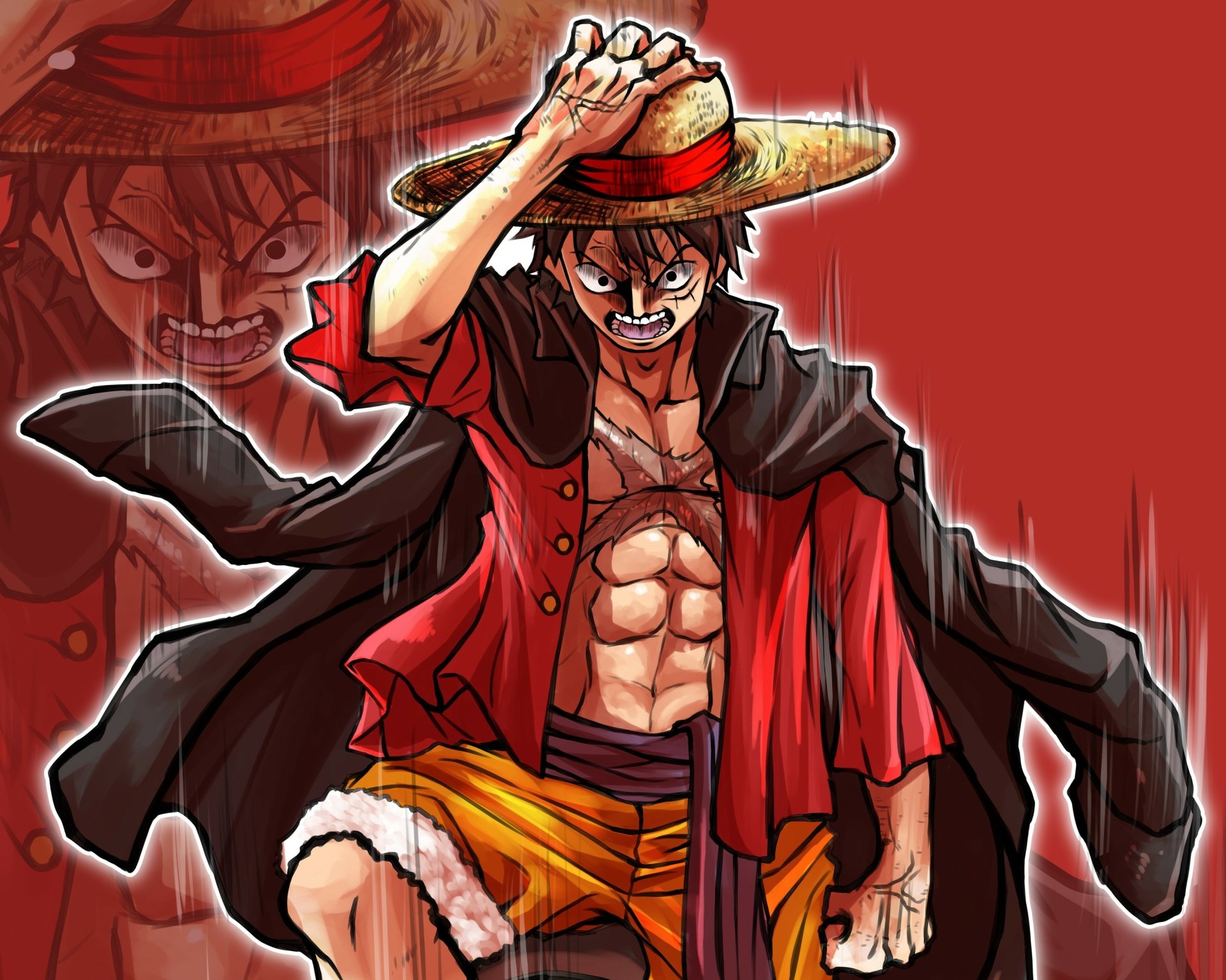 Download Monkey D. Luffy Anime One Piece HD Wallpaper by YA-DON ...