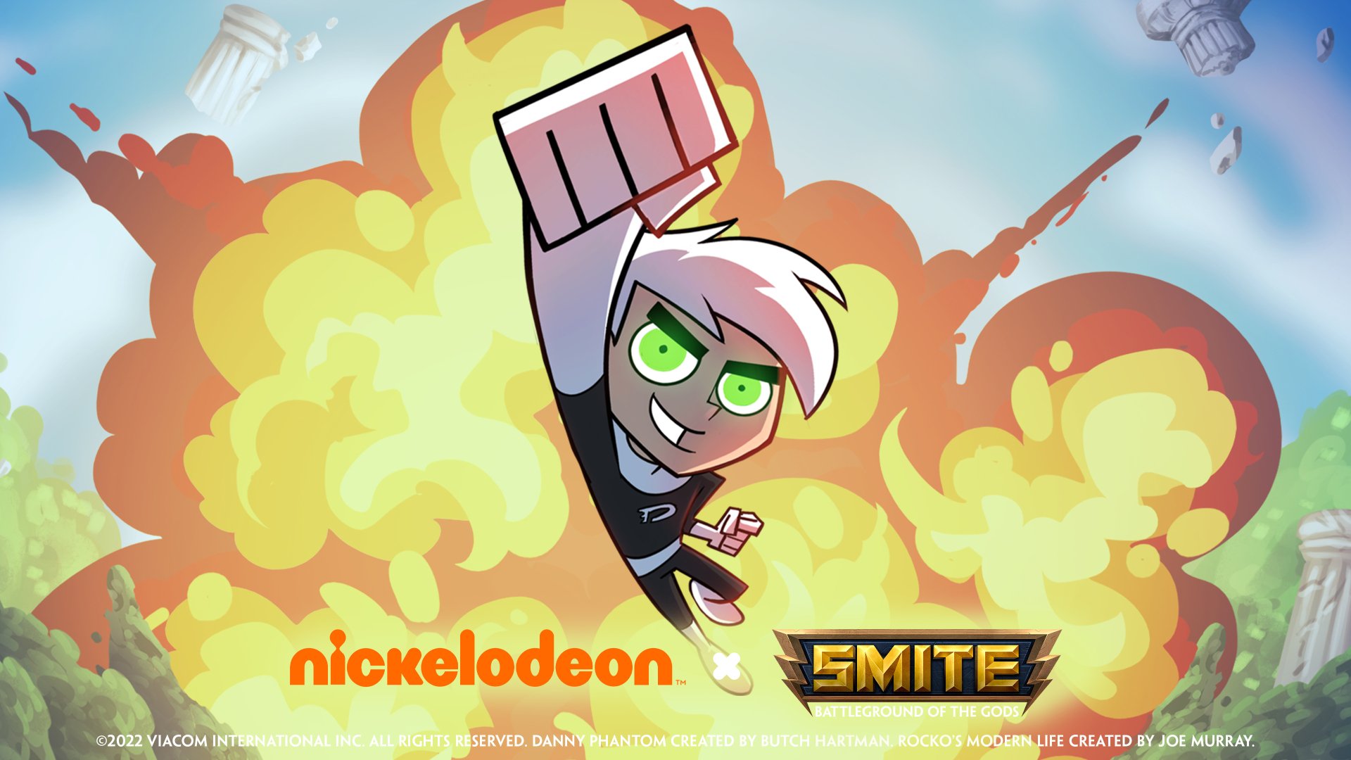 Download Danny Phantom Video Game Smite 4k Ultra HD Wallpaper