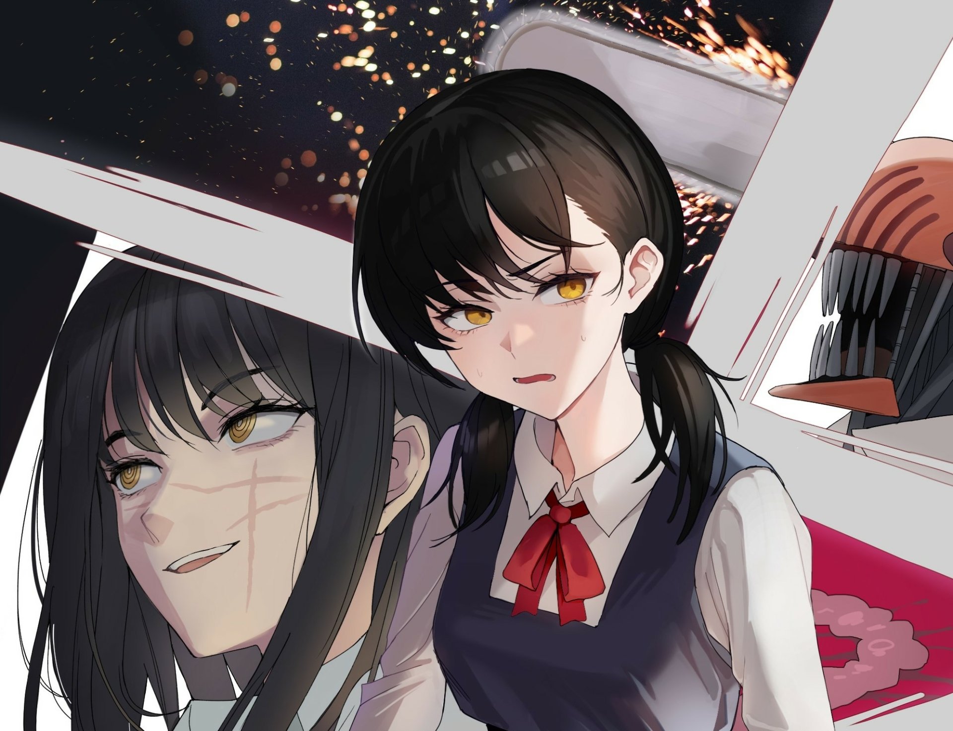 Download War Devil Asa Mitaka Anime Chainsaw Man HD Wallpaper by Hudeci ...