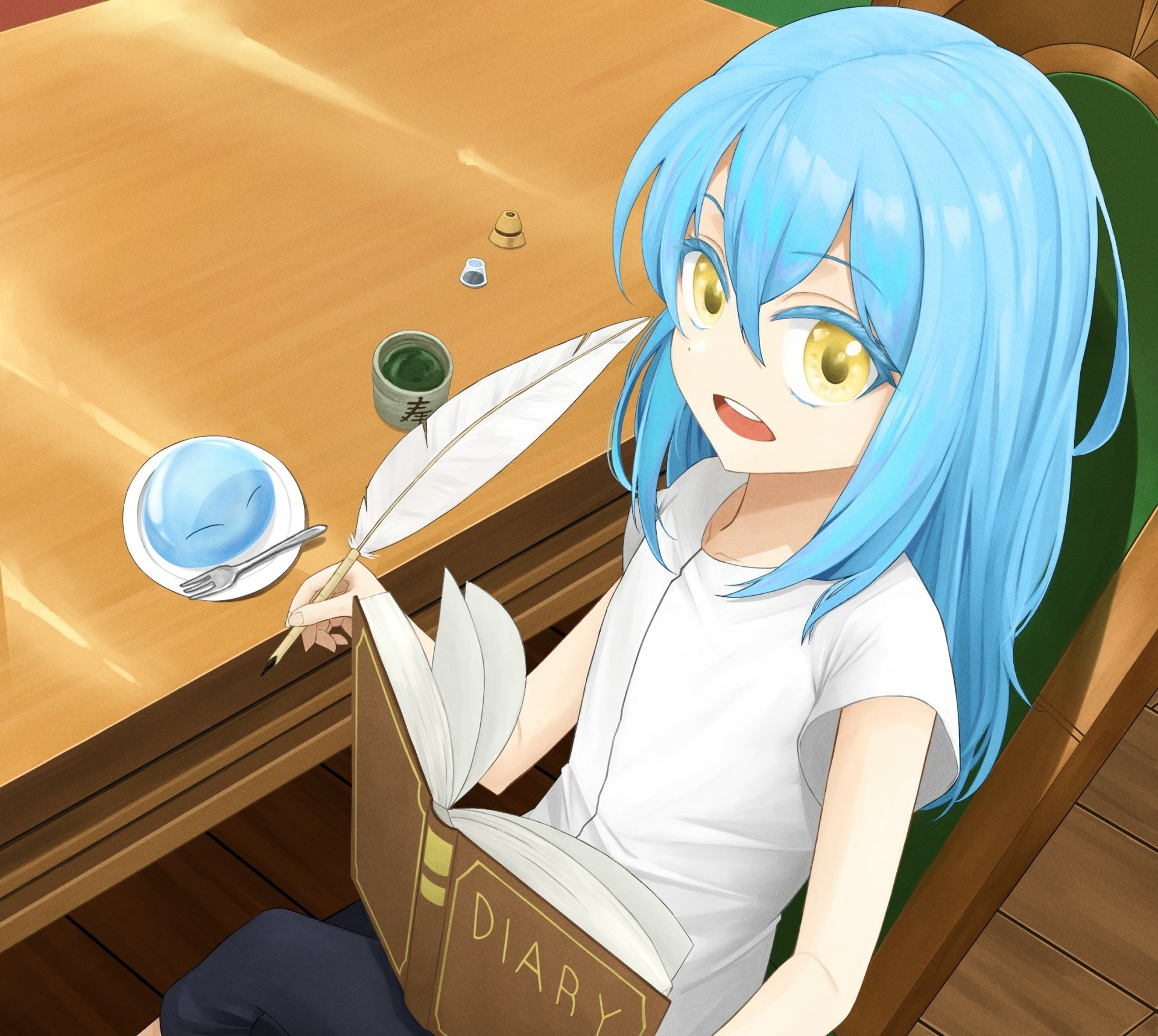 Download Rimuru Tempest Anime The Slime Diaries HD Wallpaper by mk