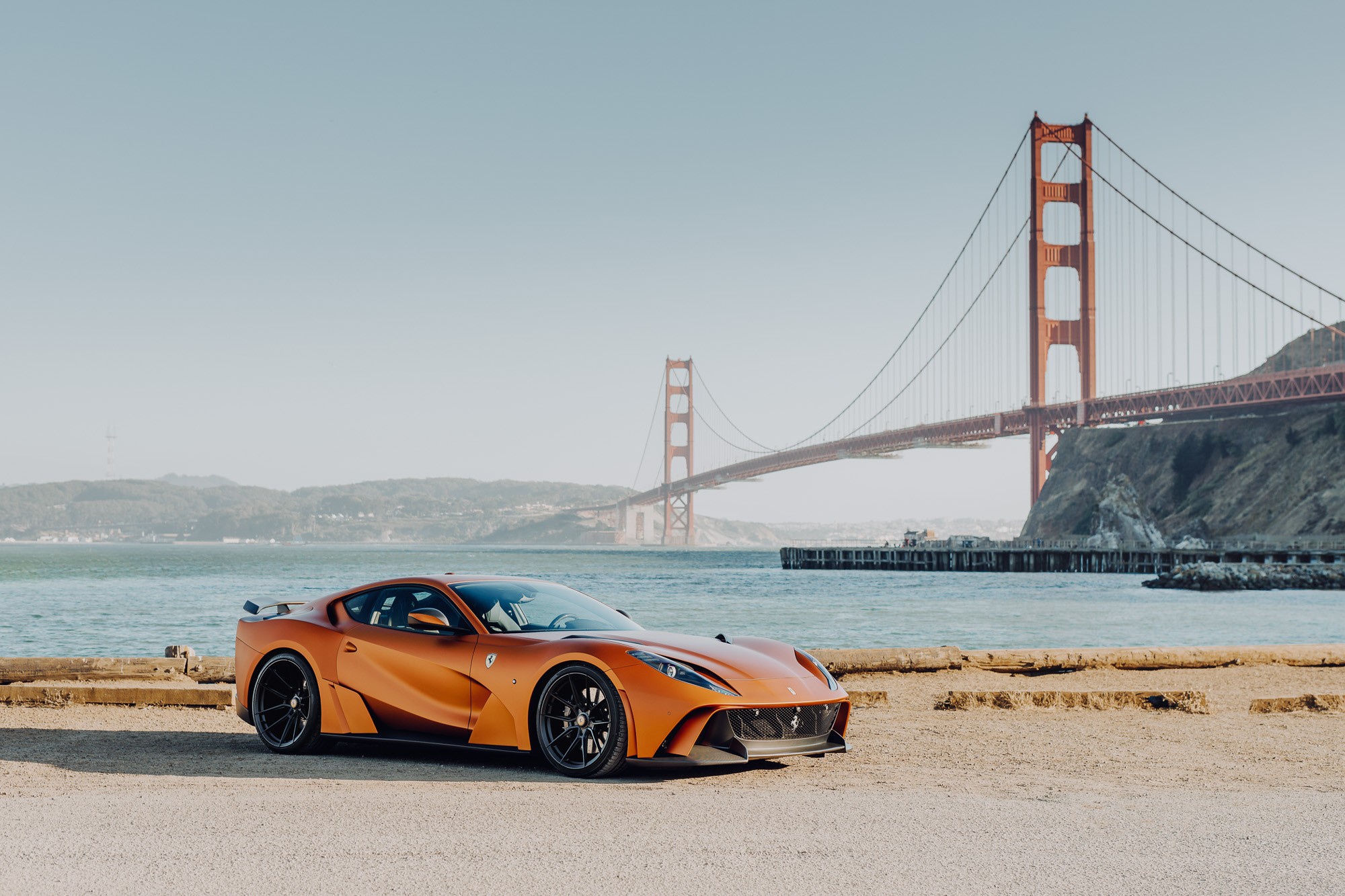 Red 2021 Novitec Ferrari 812 GTS N-Largo