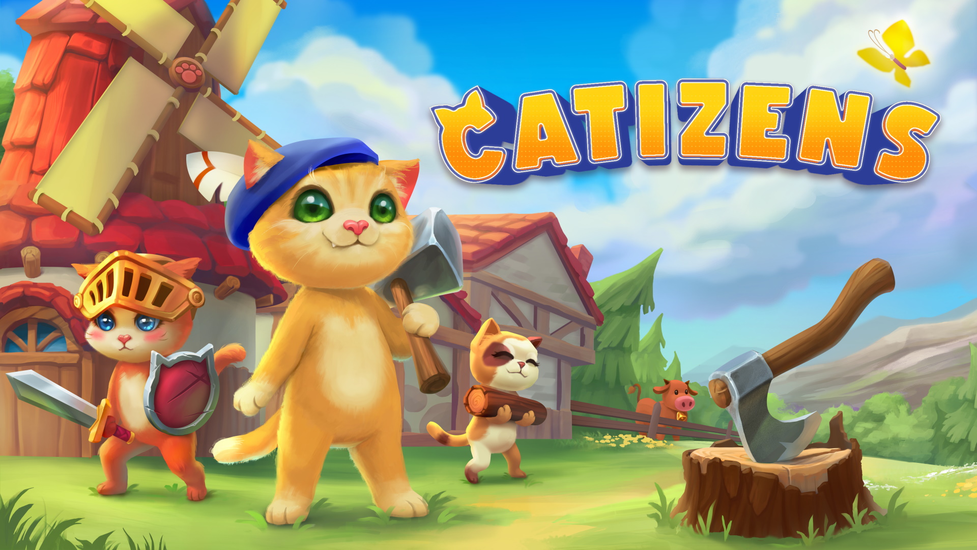 Download Video Game Catizens HD Wallpaper