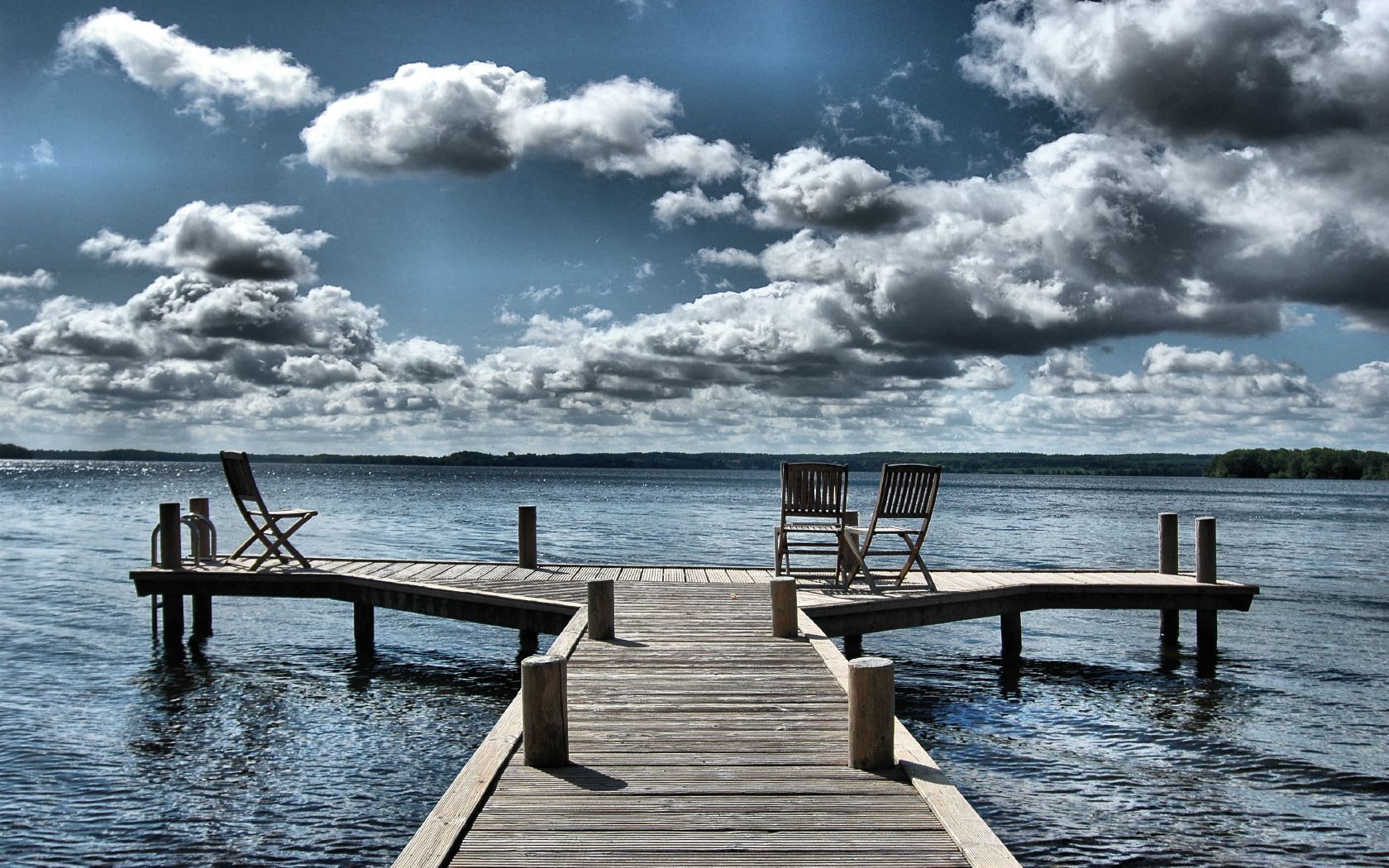 Download Man Made Pier Wallpaper