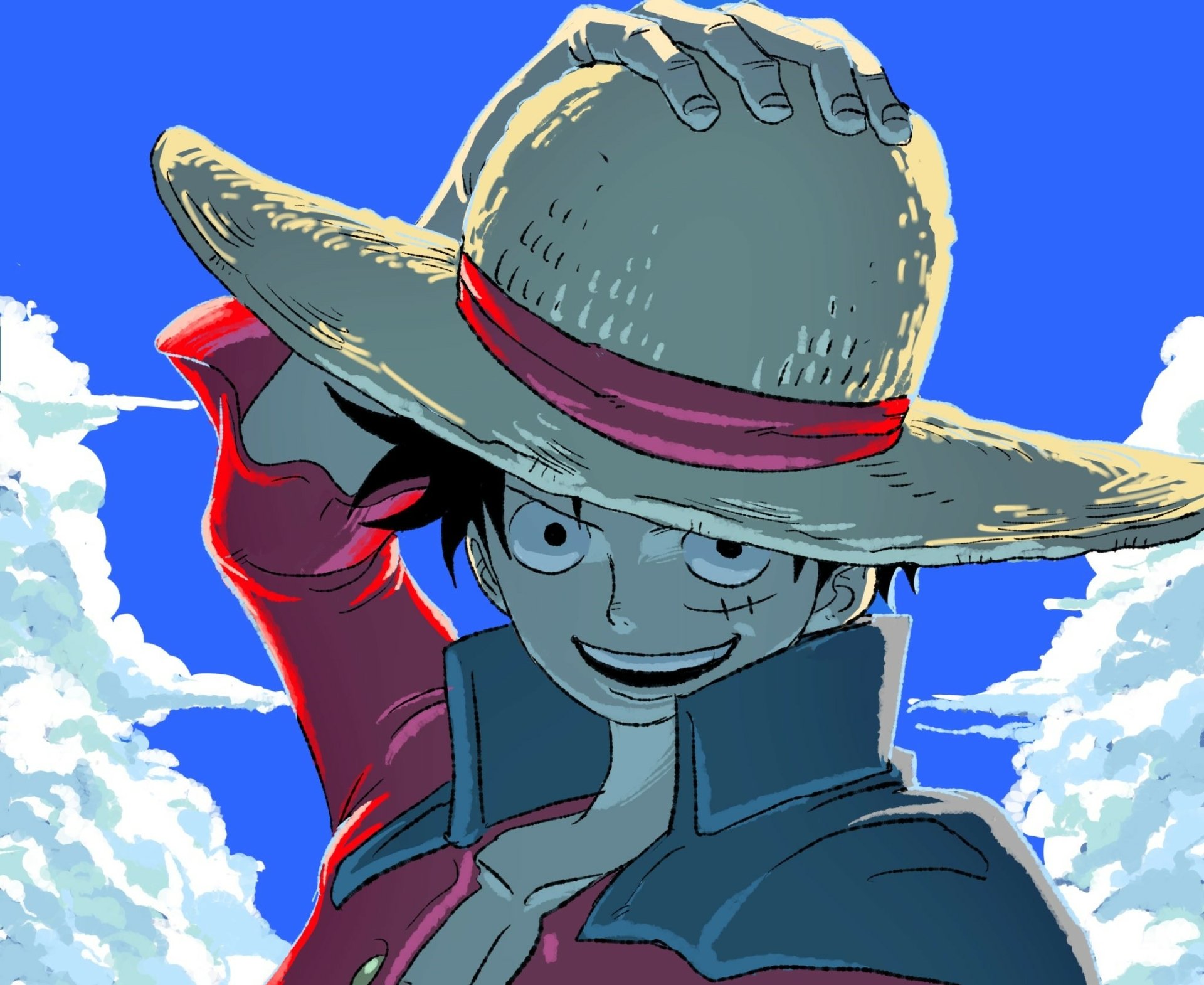 Download Monkey D. Luffy Anime One Piece HD Wallpaper by tacchan56110 ...