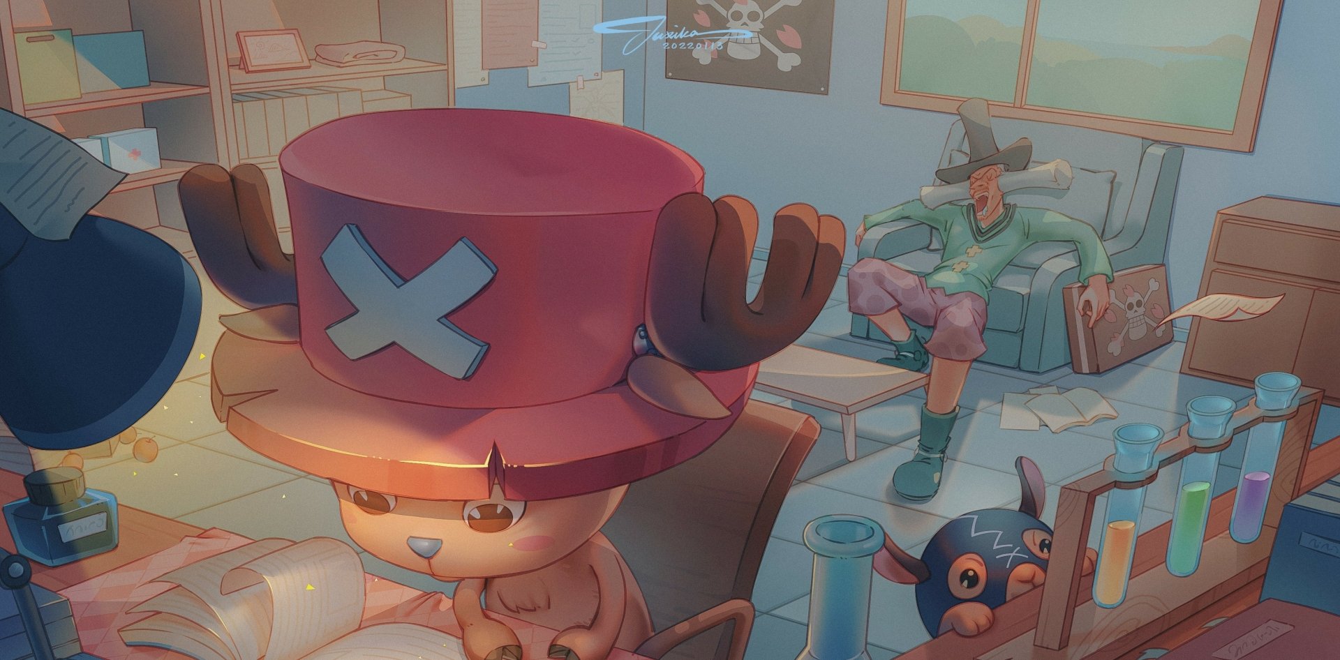 Tony Tony Chopper HD Wallpaper – One Piece Anime Vibes by Dark