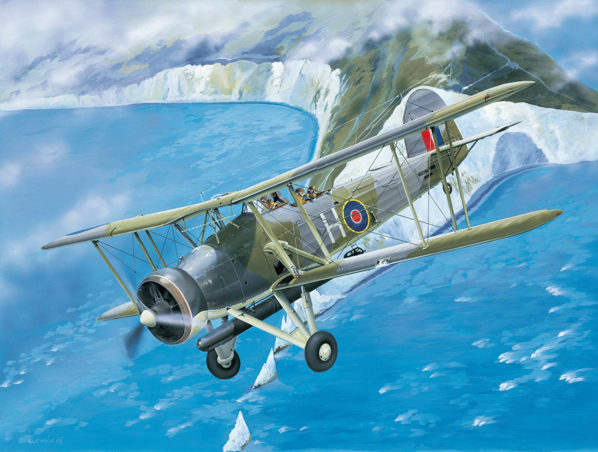 Download Military Fairey Swordfish HD Wallpaper | 2000x1512 | Wallpaper ...