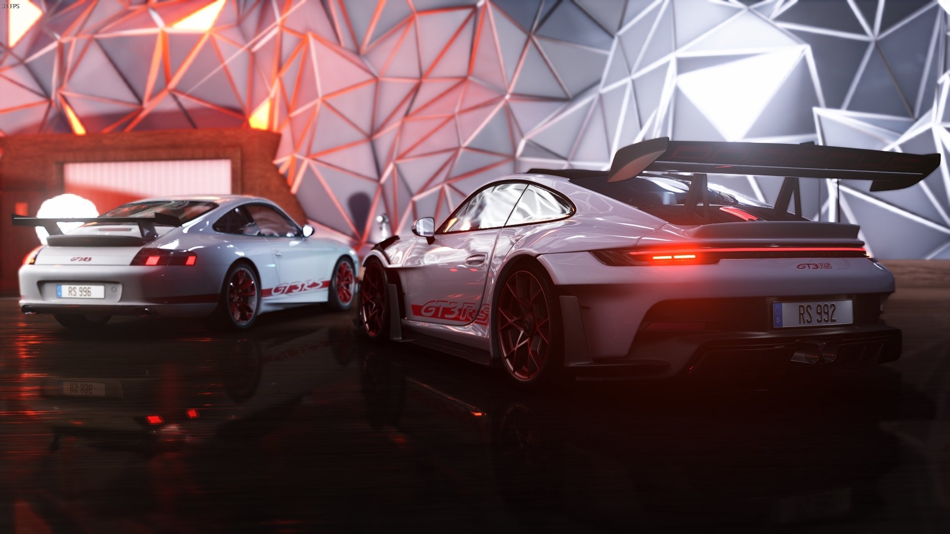 Assetto Corsa 911 GT3 RS Showroom by Wildart89