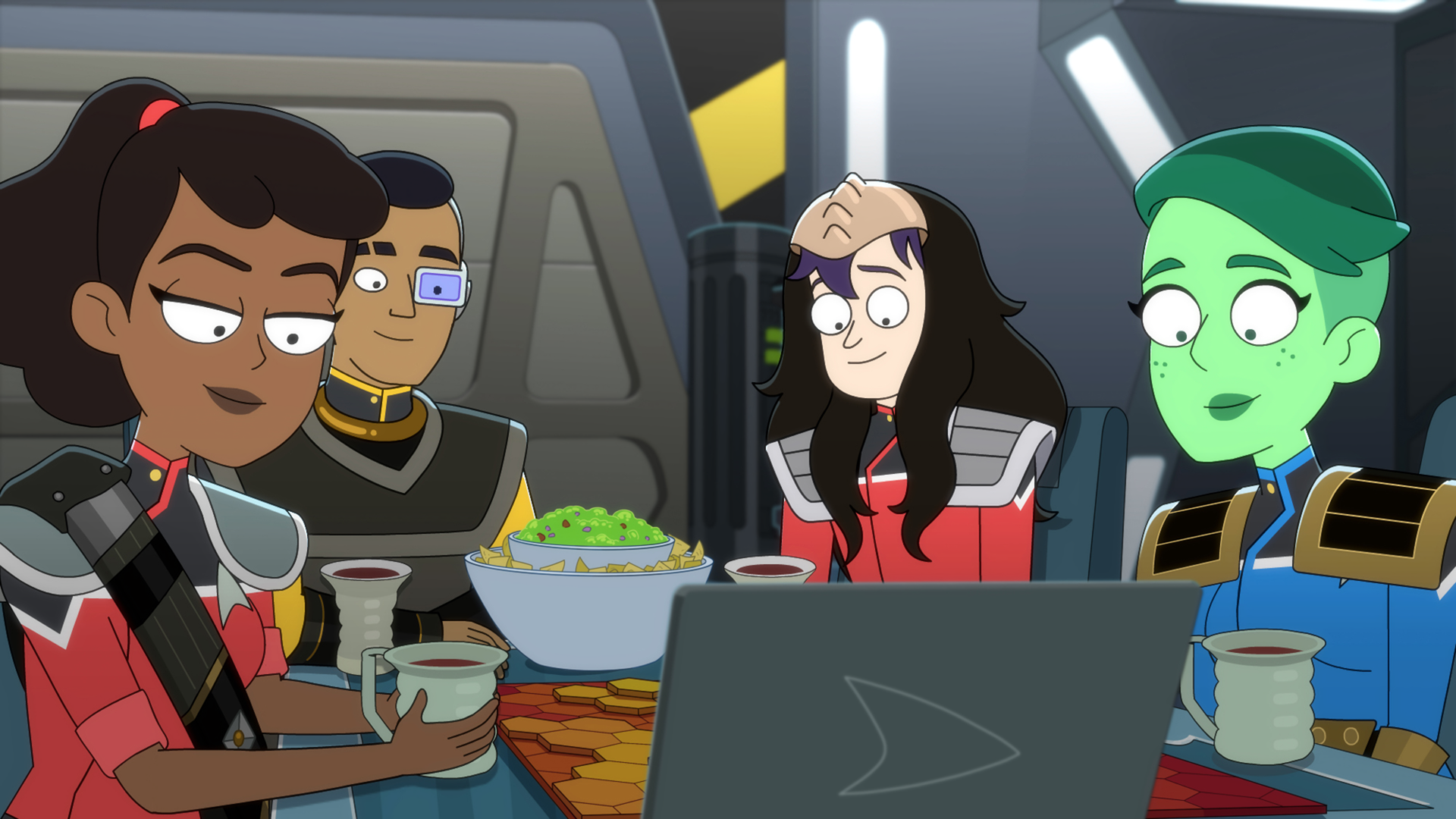 Download Beckett Mariner Brad Boimler Sam Rutherford D'Vana Tendi TV ...