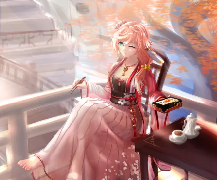 Yanfei (Genshin Impact) - Desktop Wallpapers, Phone Wallpaper, PFP ...