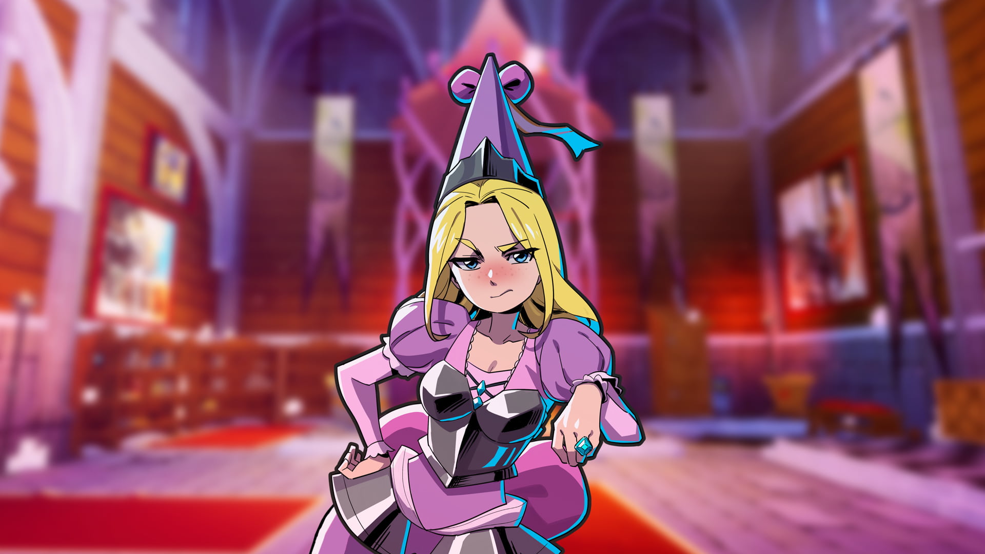 Video Game Tower Princess HD Wallpaper