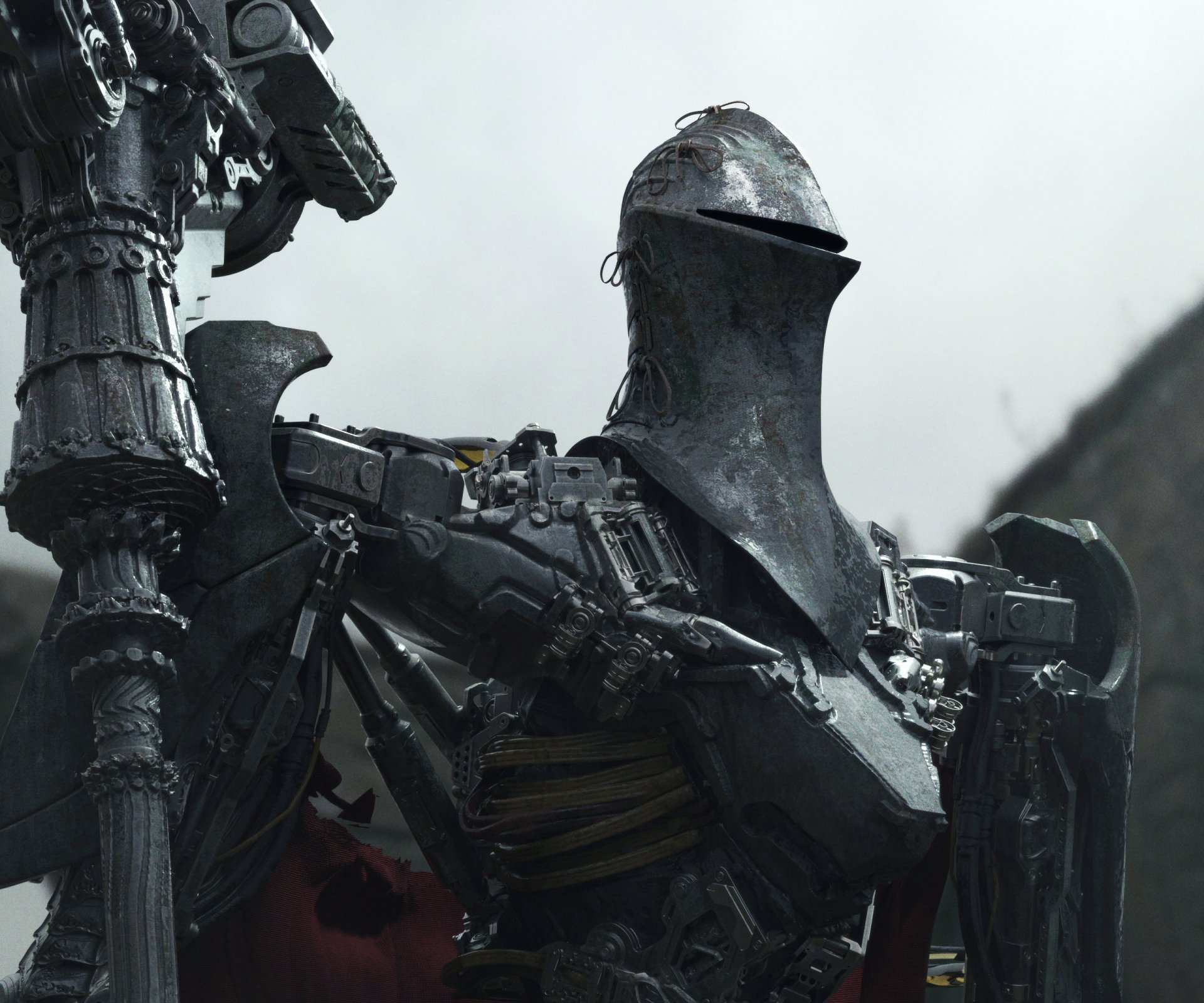 Download Sci Fi Robot HD Wallpaper by Andres Rios