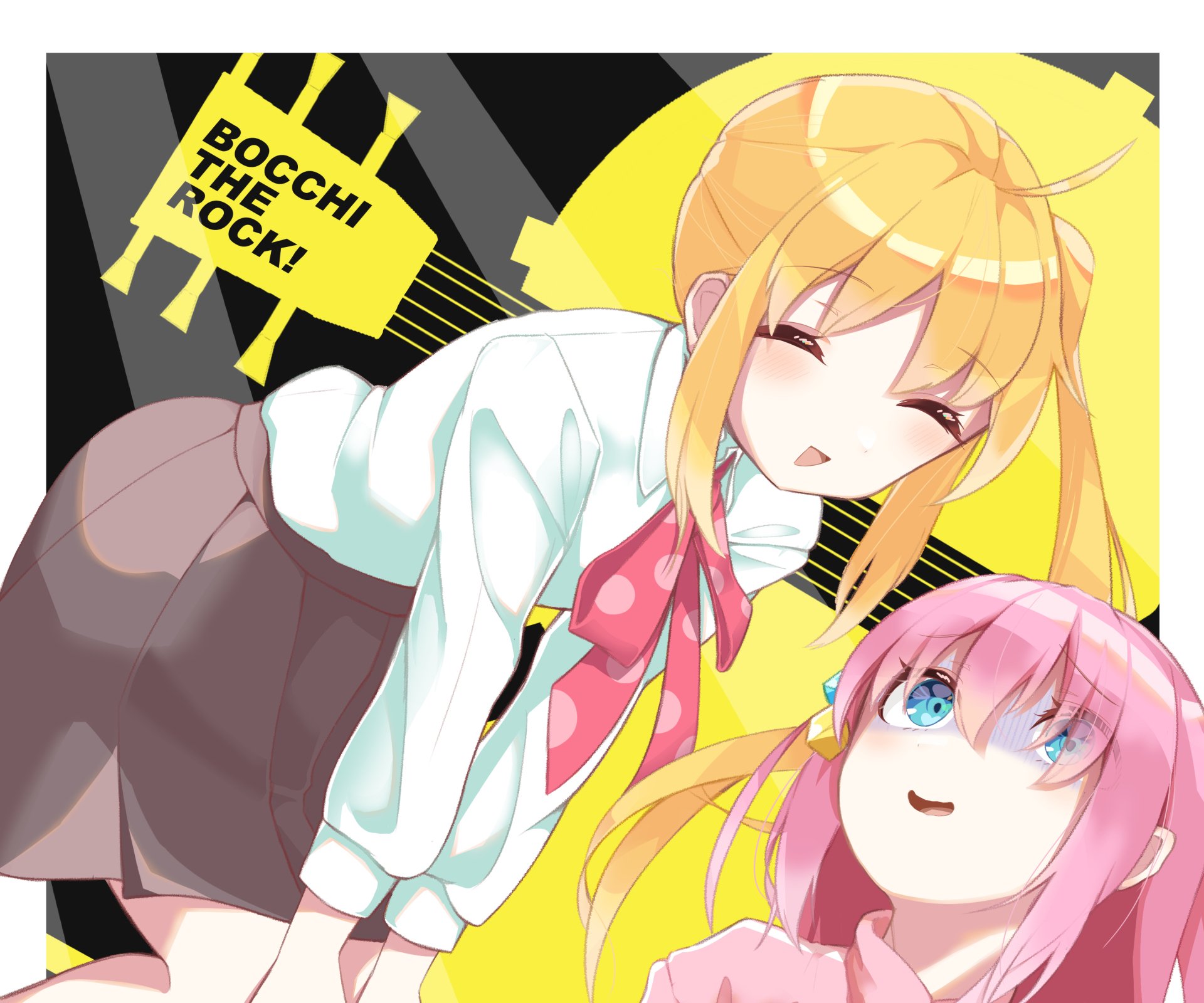 Download Nijika Ijichi Hitori Gotou Anime Bocchi The Rock! HD Wallpaper ...