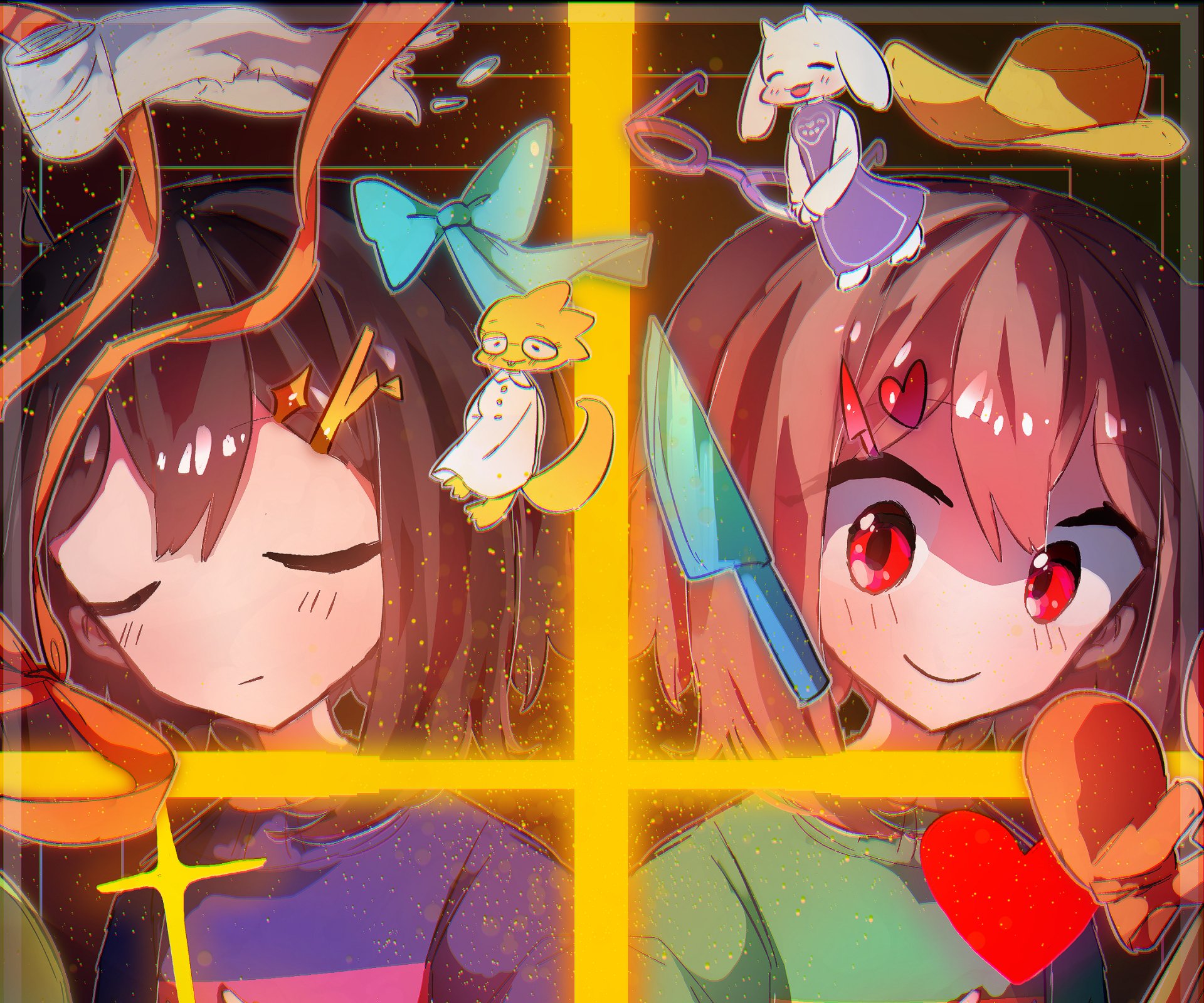 Download Frisk (Undertale) Chara (Undertale) Video Game Undertale HD ...