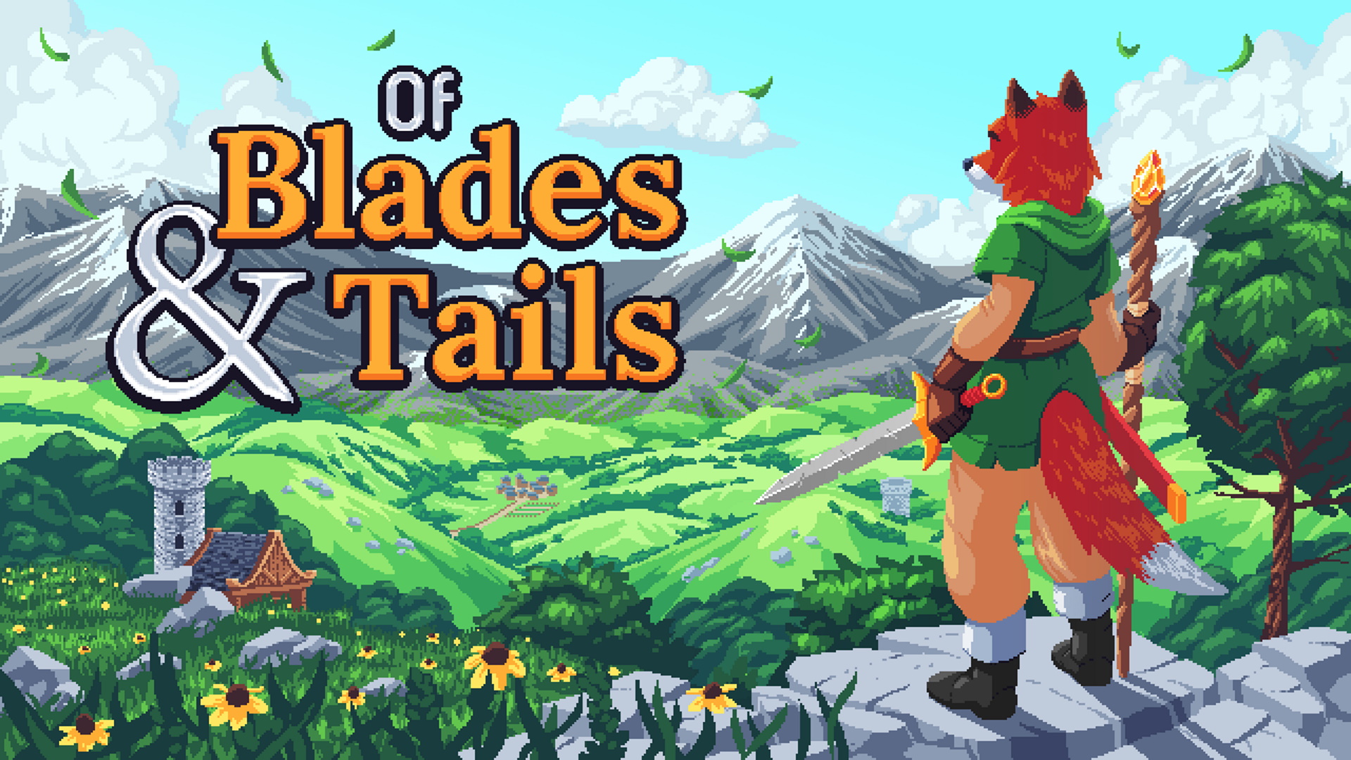 Video Game Of Blades & Tails HD Wallpaper