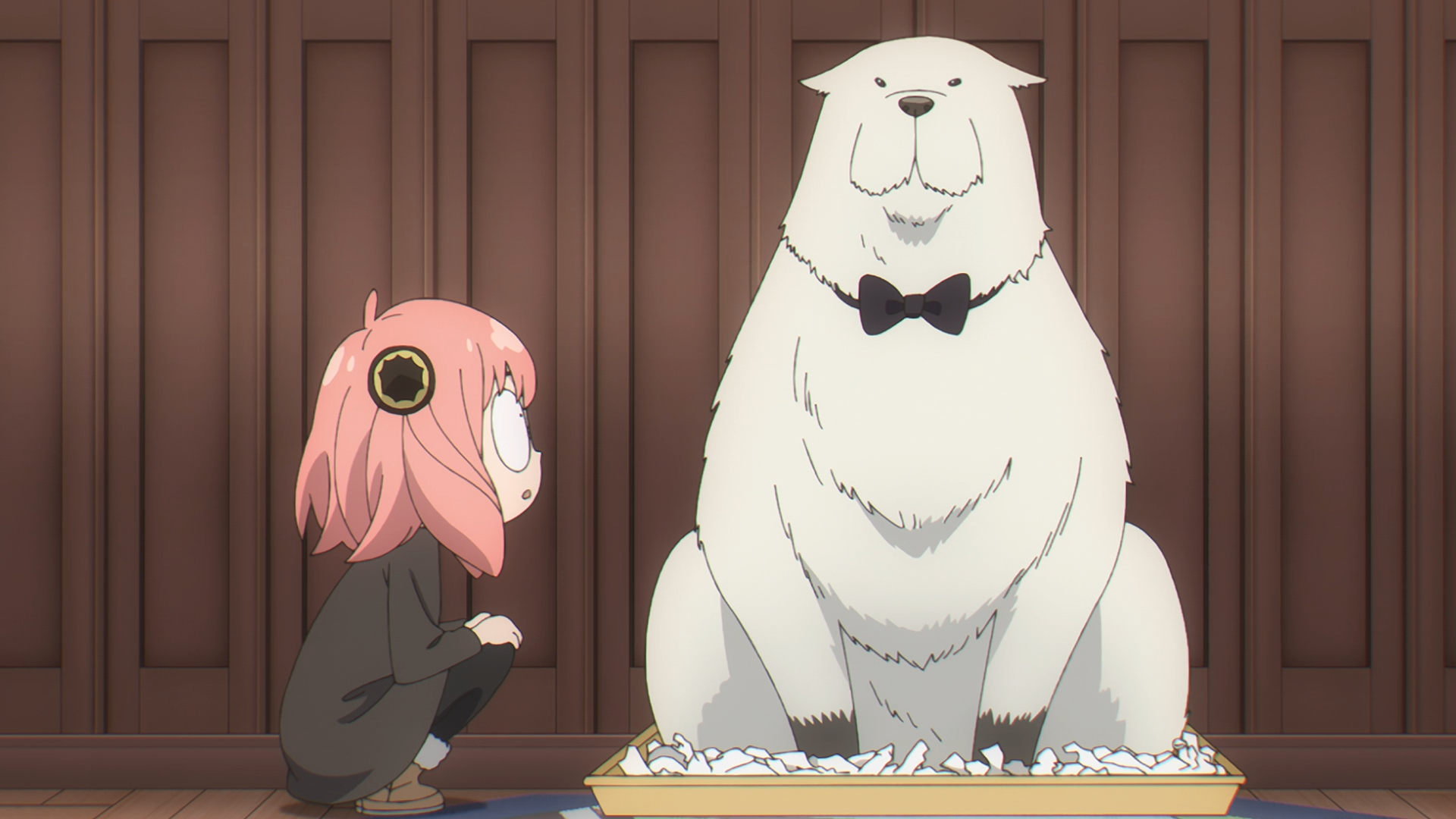 Download Bond (Spy X Family) Anya Forger Anime Spy X Family HD Wallpaper