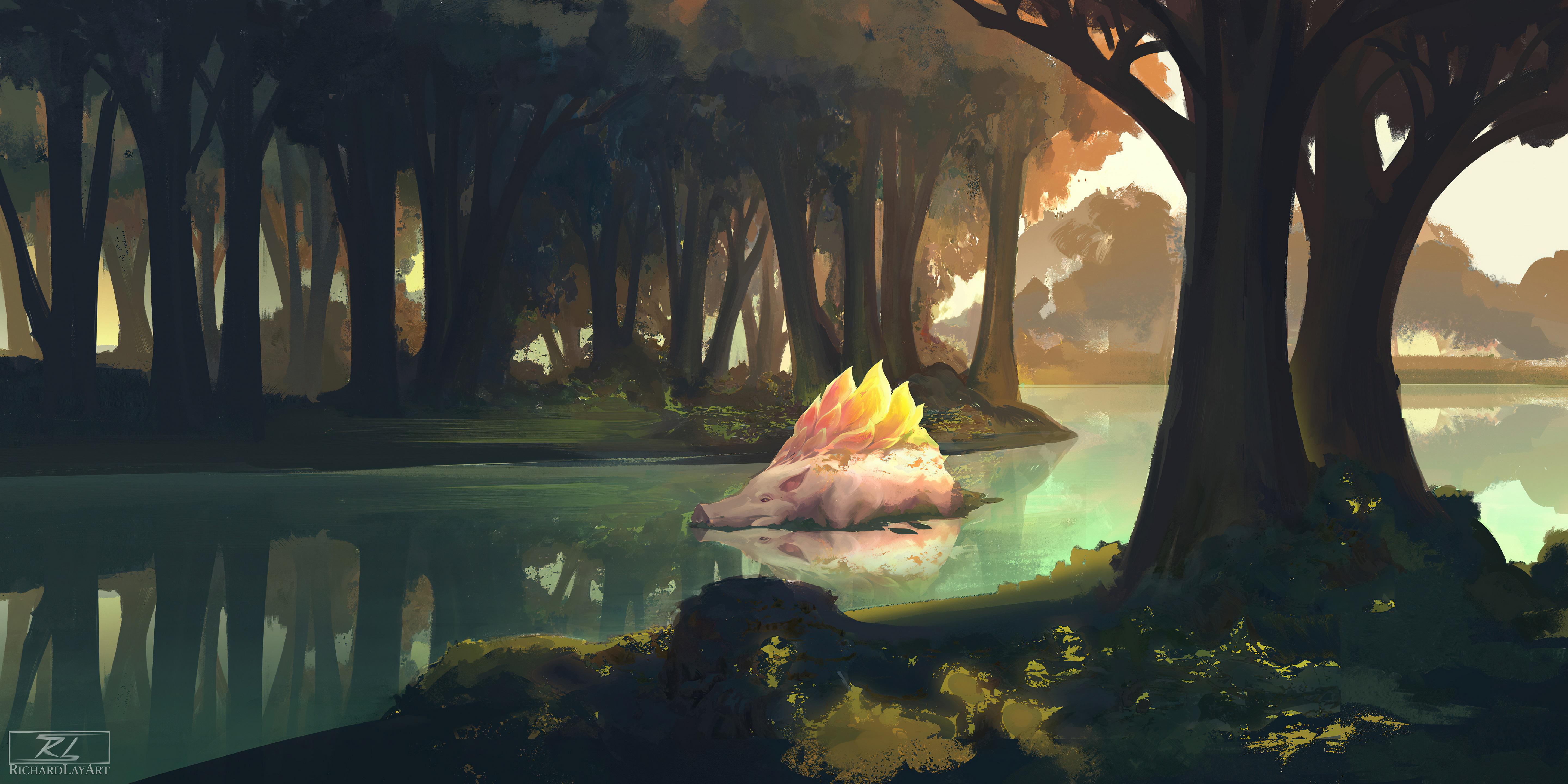 Download Fantasy Creature 4k Ultra HD Wallpaper by Richard Lay