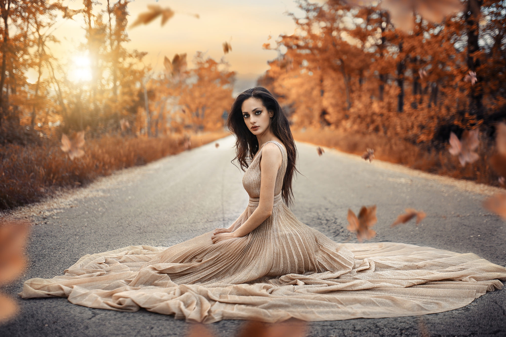 Download Woman Model HD Wallpaper