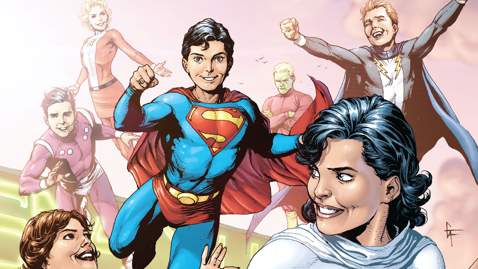 Superman: Secret Origin HD Wallpaper by Gary Frank