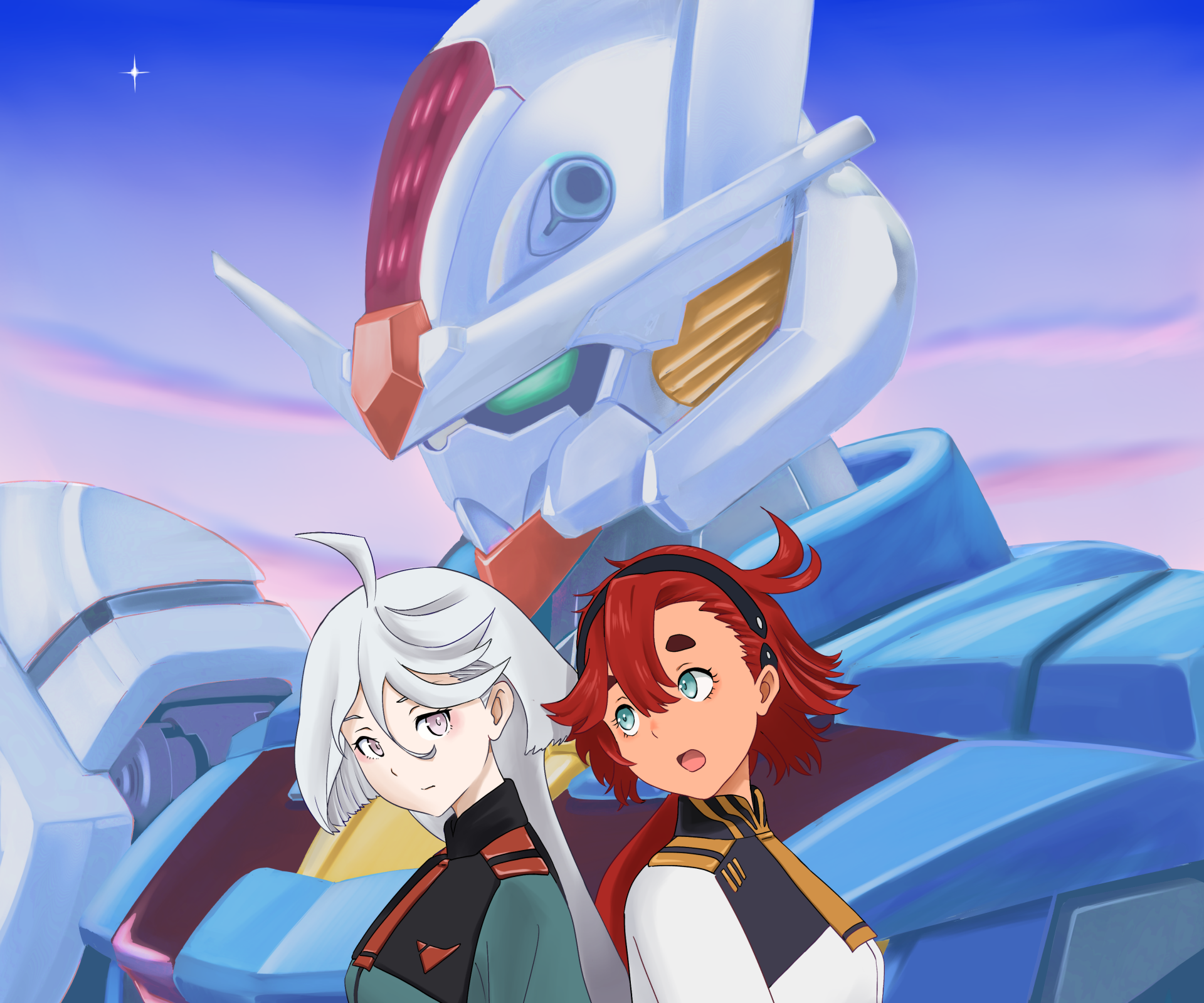 Download Suletta Mercury Miorine Rembran Anime Mobile Suit Gundam: The ...