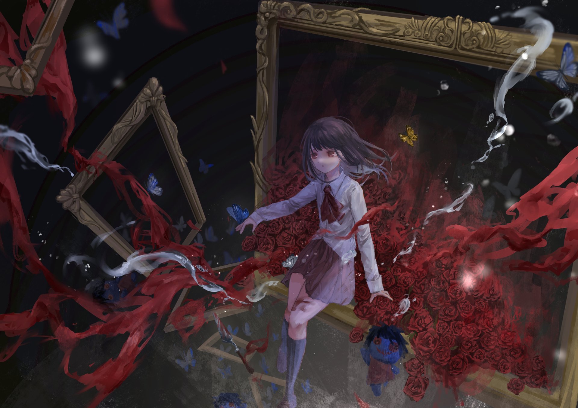 Download Ib (Character) Video Game Ib (2012) 4k Ultra HD Wallpaper