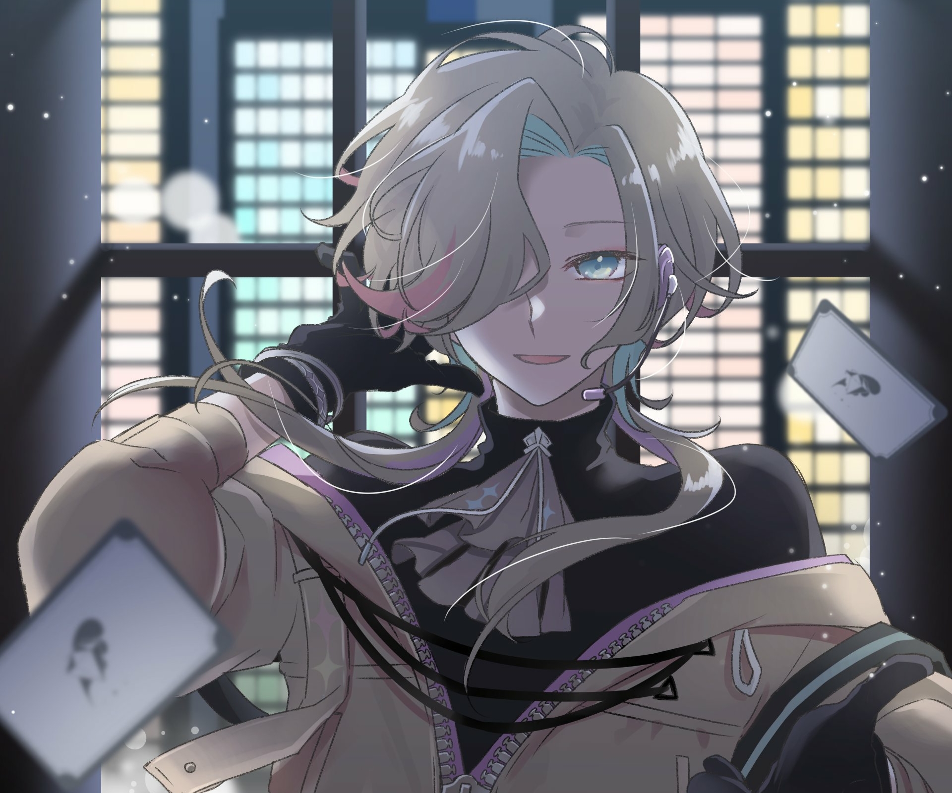 Download Holostars Utsugi Uyu Anime Virtual Youtuber HD Wallpaper