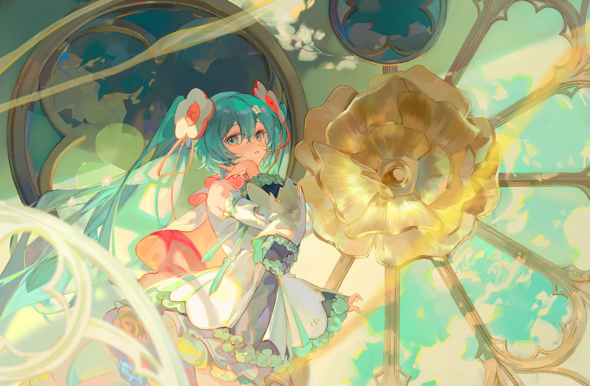 Hatsune Miku — 2K Anime Vocaloid Quad HD Dreamscape | 3091x2026 ...