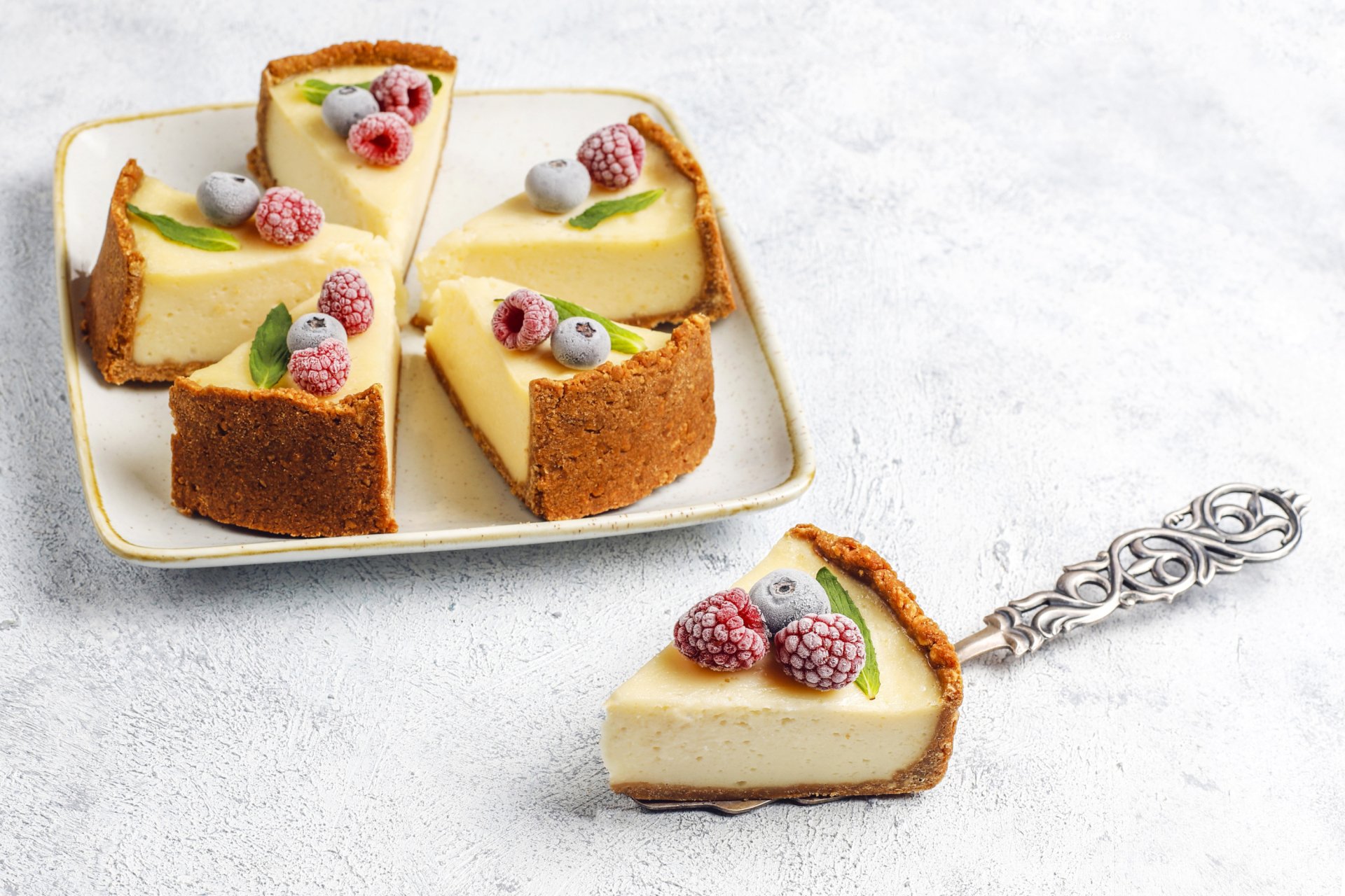 Download Food Cheesecake HD Wallpaper