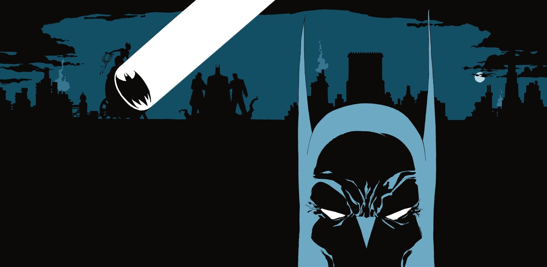 Download Comic Batman: The Long Halloween HD Wallpaper by Tim Sale