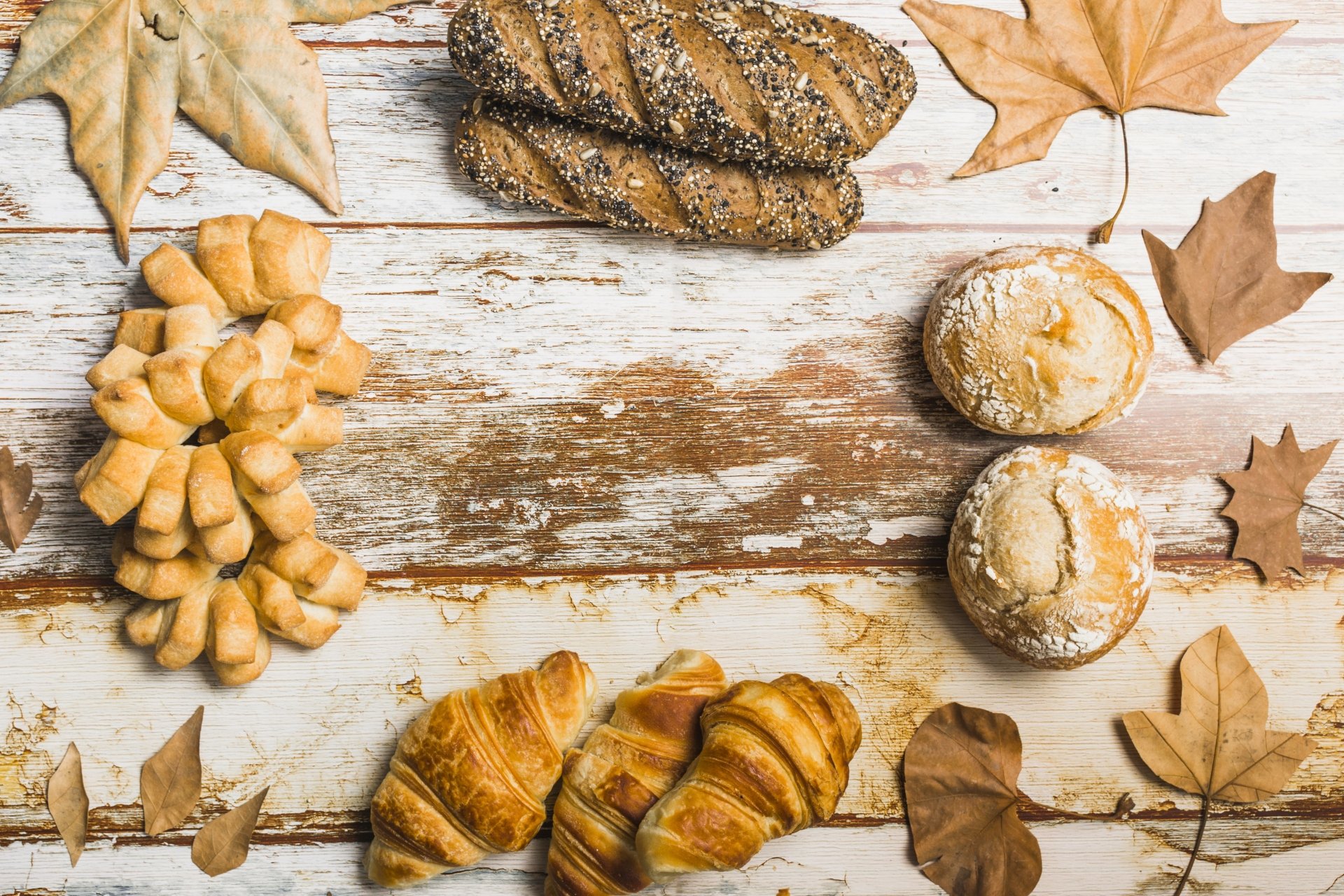 Download Food Bread 4k Ultra HD Wallpaper