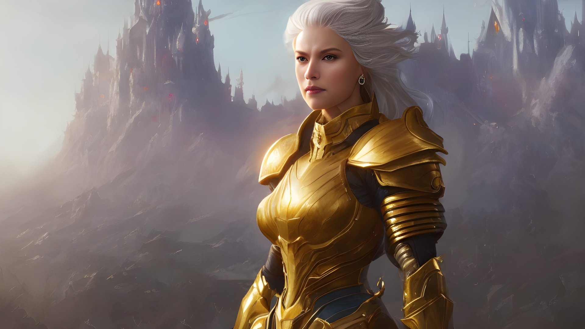 Download AI Art Fantasy Woman Fantasy Girl 4k Ultra HD Wallpaper ...