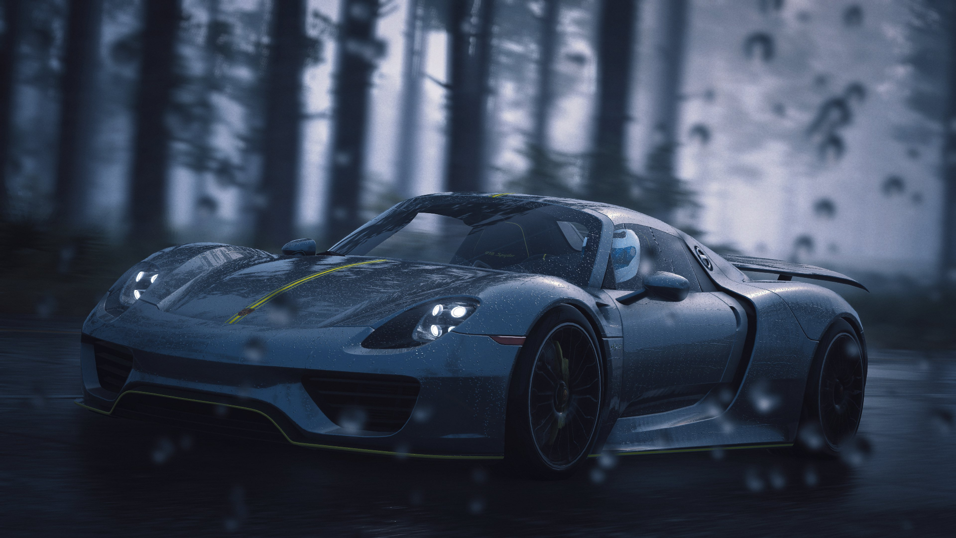 Porsche 918 Spyder in The Crew 2 – 4K Ultra HD Racing Wallpaper by TJeff