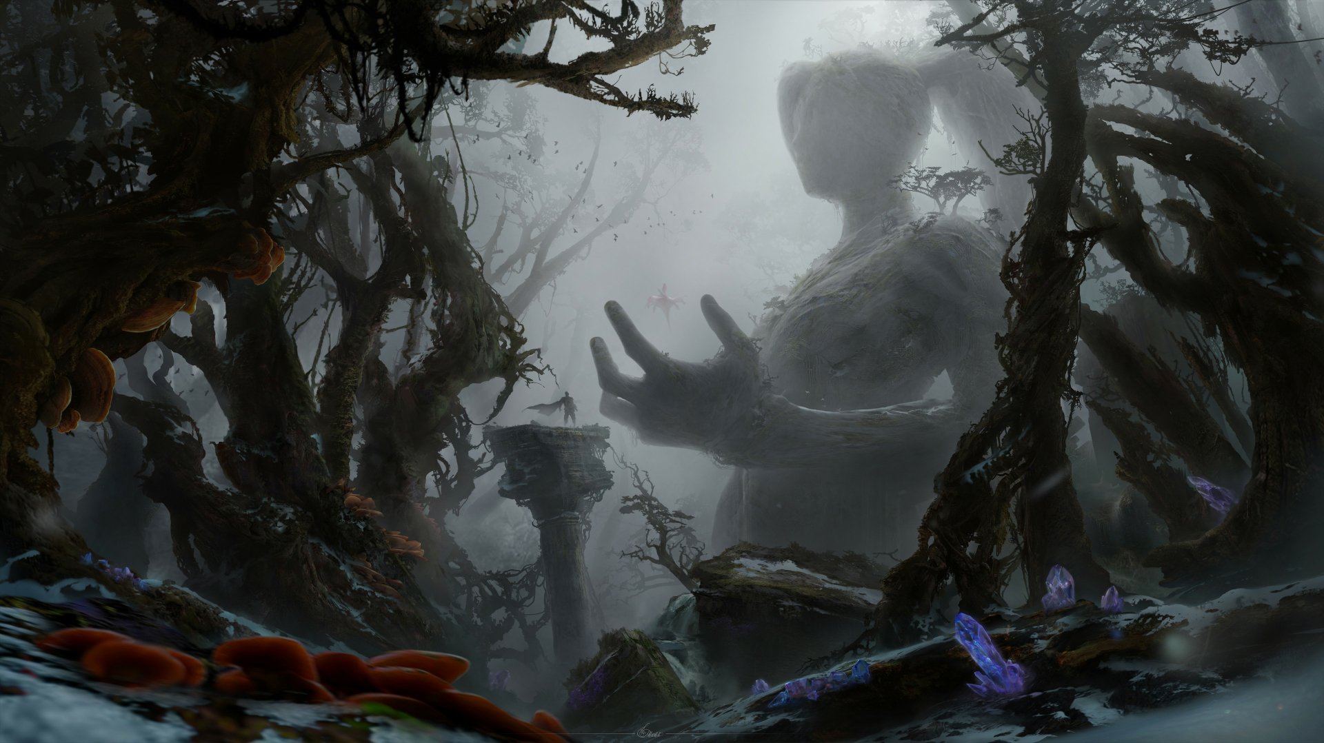 Download Fantasy Giant HD Wallpaper by MIKAIL IL